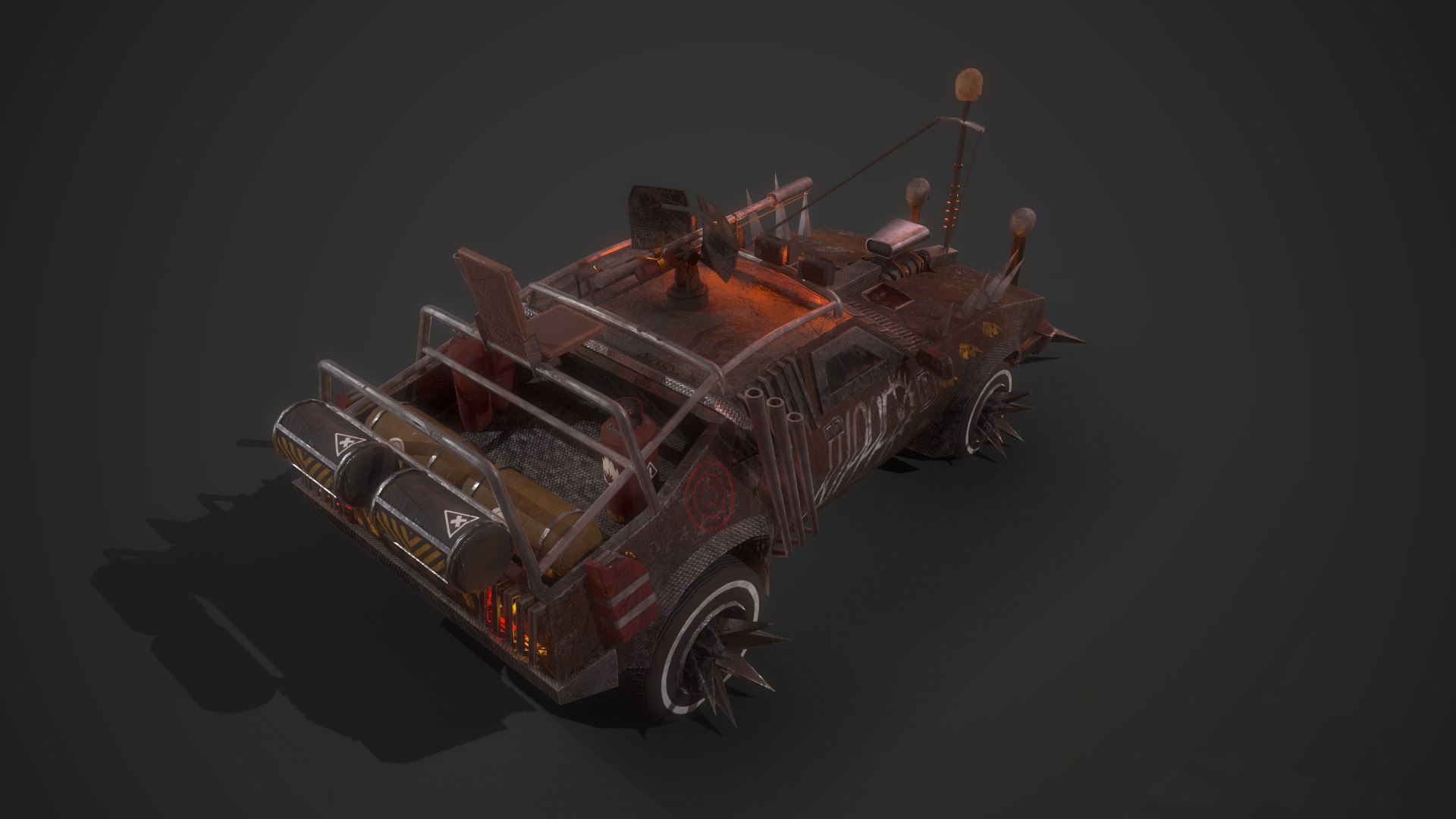 Battle car 02 model - TurboSquid 1606512