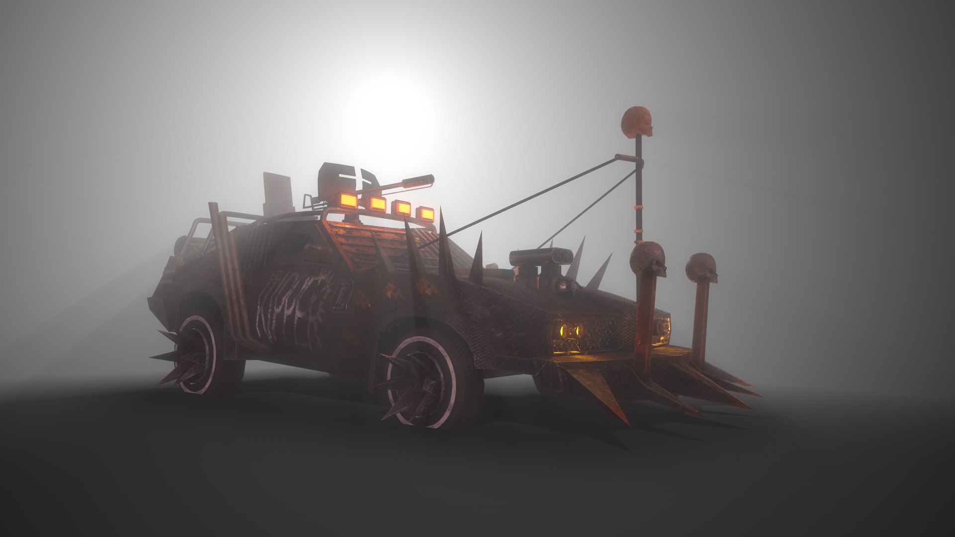 Battle car 02 model - TurboSquid 1606512