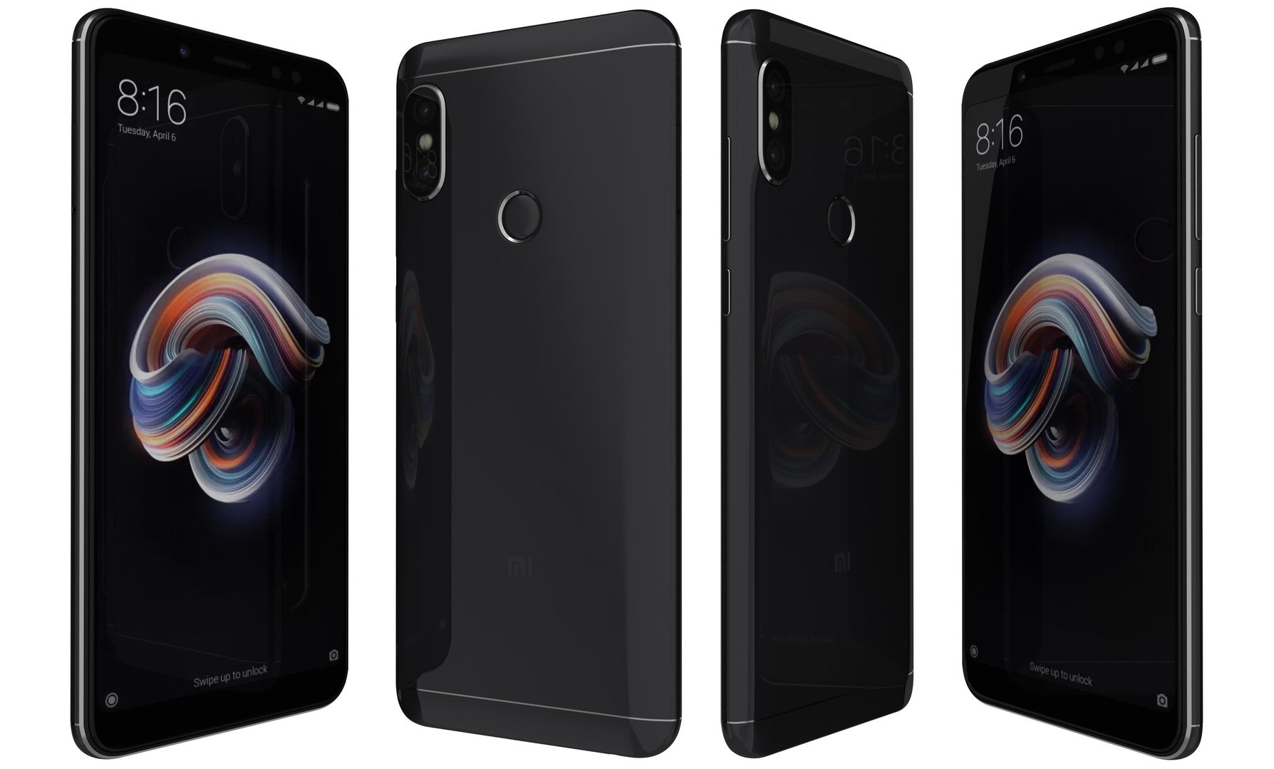 3D Xiaomi Redmi Note 5 Model - TurboSquid 1279423