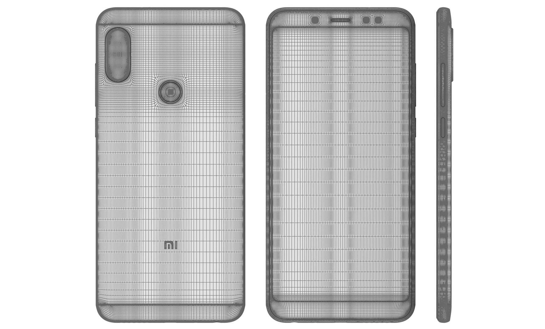 3D xiaomi redmi note 5 model - TurboSquid 1279423