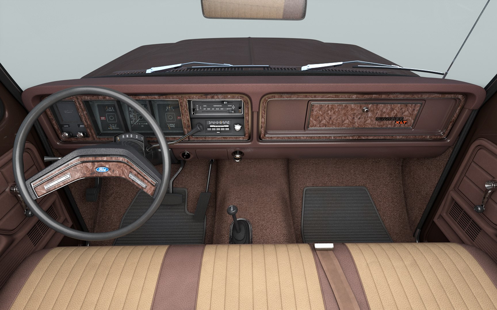 3D 1978 f-250 crewcab model - TurboSquid 1282651