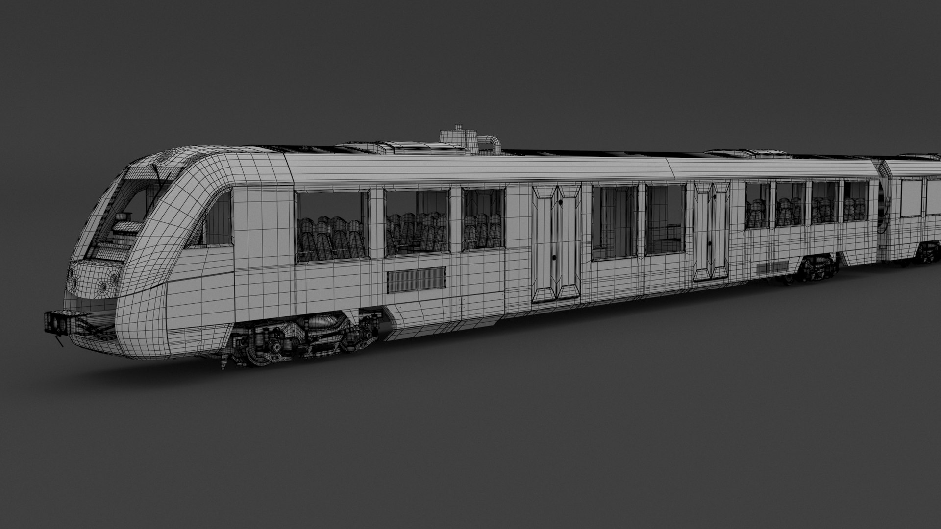 3D Model DB Regio Alstom Coradia LINT 81 Train - TurboSquid 2345892