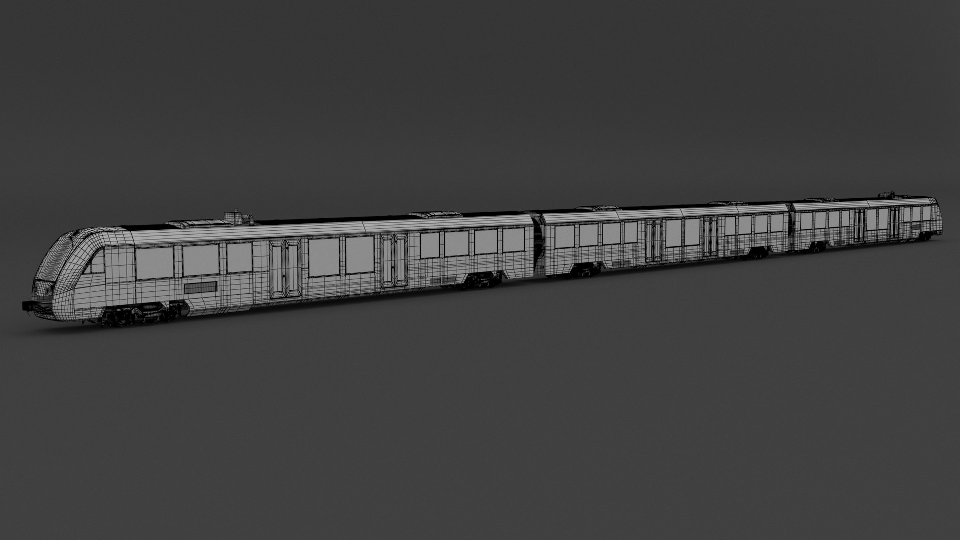 3D Model DB Regio Alstom Coradia LINT 81 Train - TurboSquid 2345892