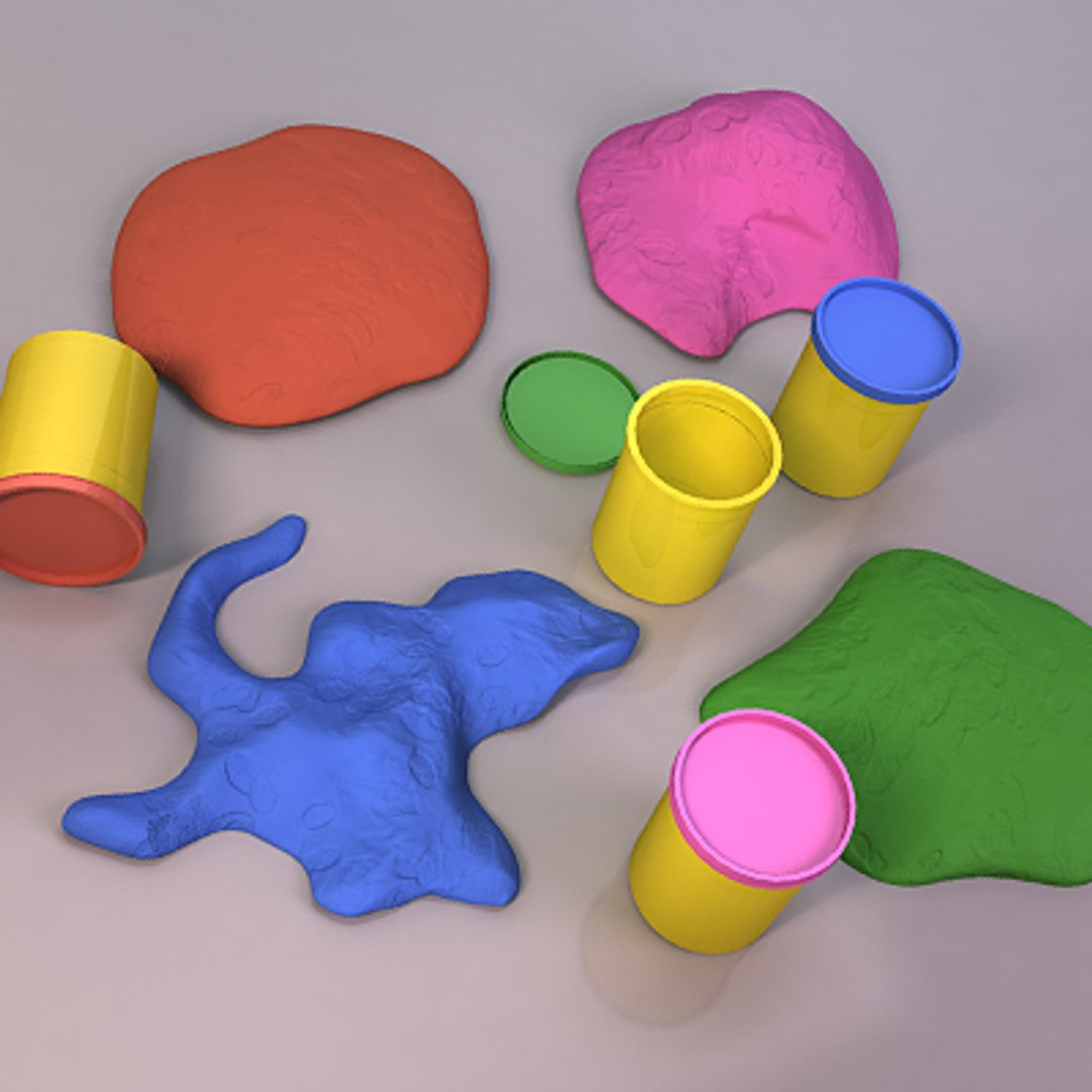 3d Model Play Doh
