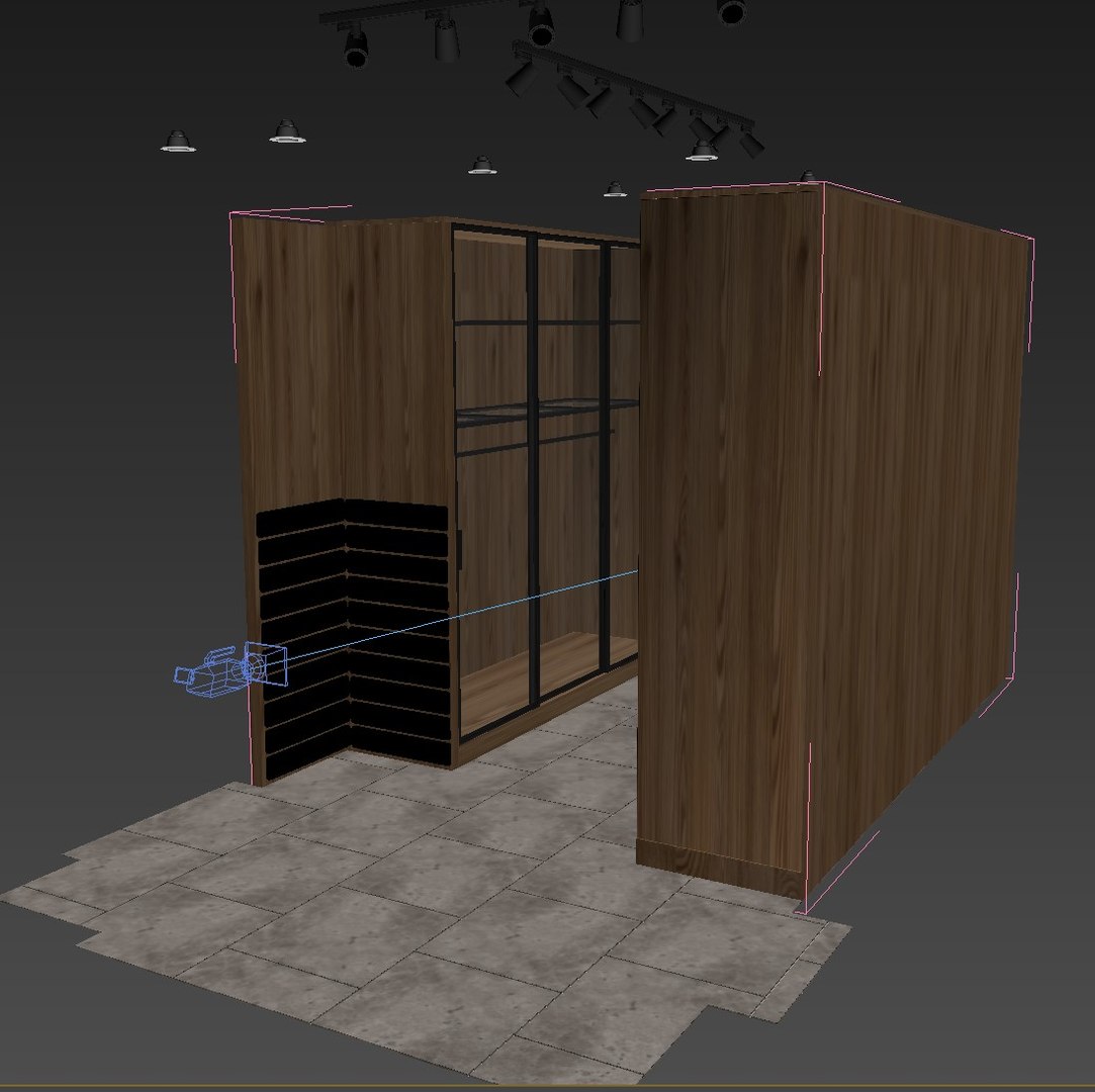 Dressing Room 3D Model - TurboSquid 1245096