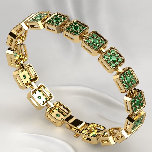 3D model Gold Bracelet - TurboSquid 1778573