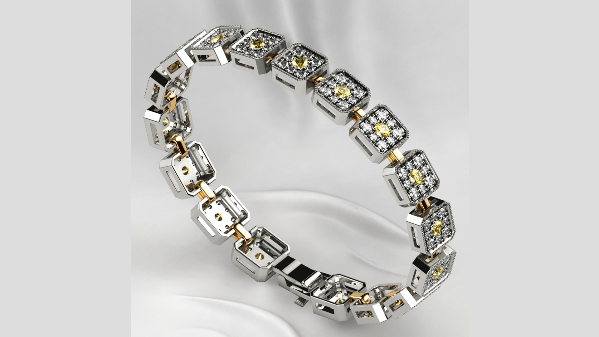 3D Model Gold Bracelet - TurboSquid 1778573