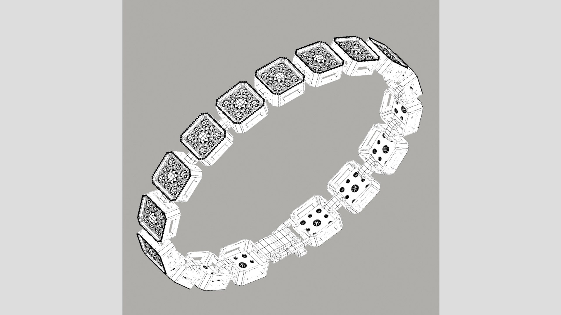 3D Model Gold Bracelet - TurboSquid 1778573