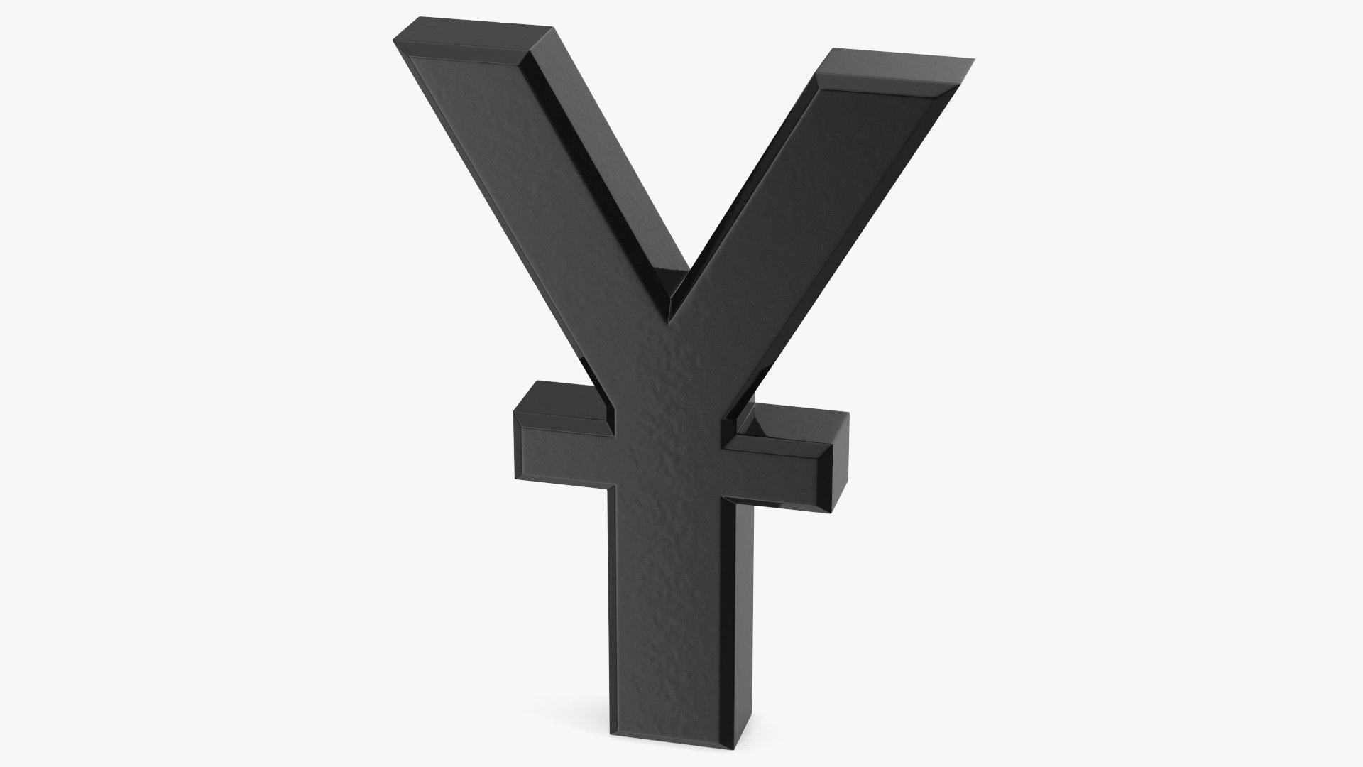 Chinese yuan currency symbol 3D model - TurboSquid 1685262