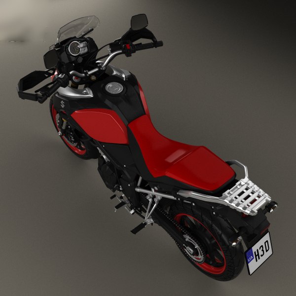 Suzuki v-strom v 3D model - TurboSquid 1299780