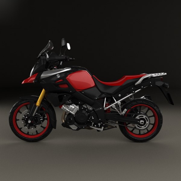 Suzuki v-strom v 3D model - TurboSquid 1299780