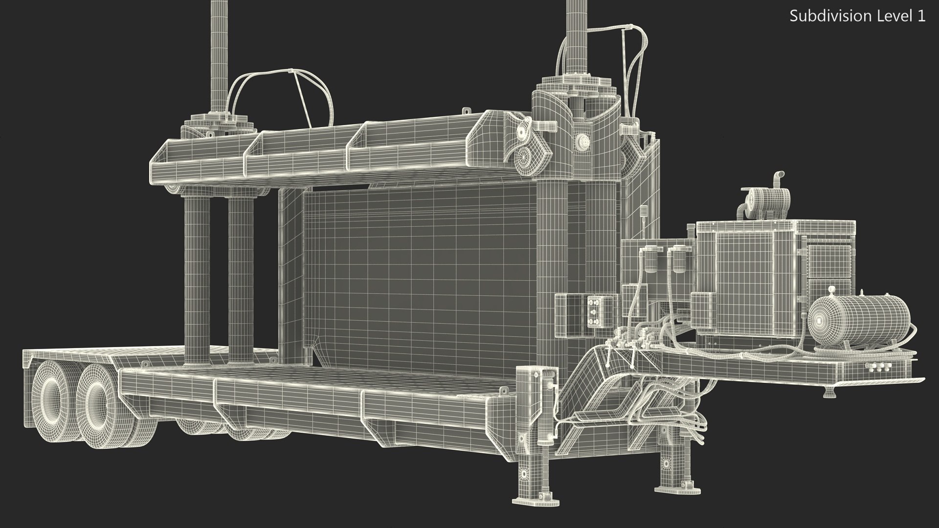 3D Car Crusher Impact 5 Red Rigged model - TurboSquid 2148594