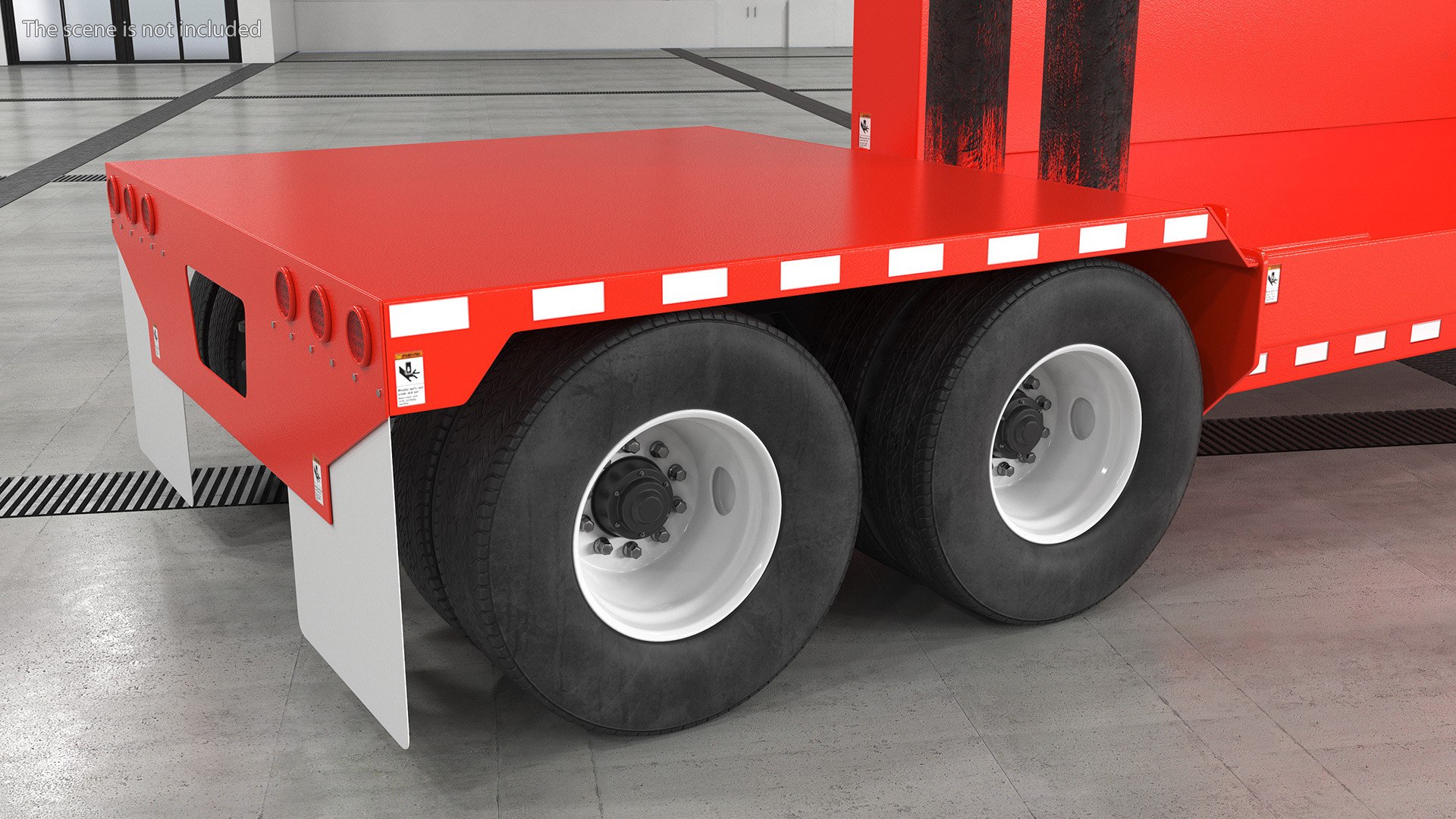 3D Car Crusher Impact 5 Red Rigged model - TurboSquid 2148594