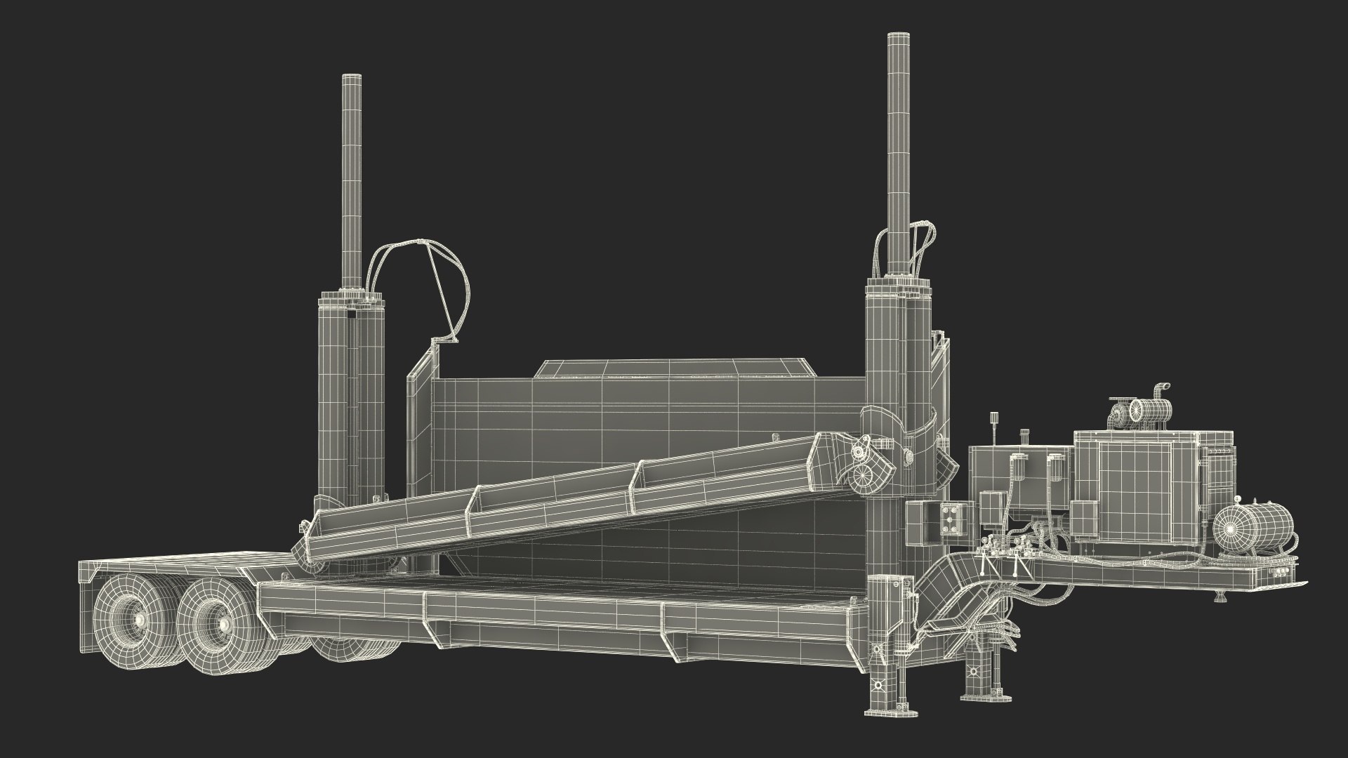 3D Car Crusher Impact 5 Red Rigged model - TurboSquid 2148594