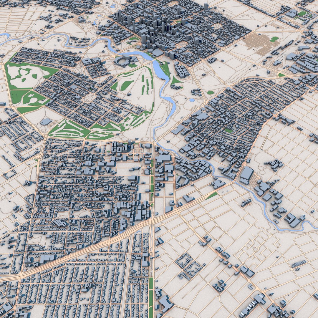 Adelaide City Australia 3D Model - TurboSquid 2347218