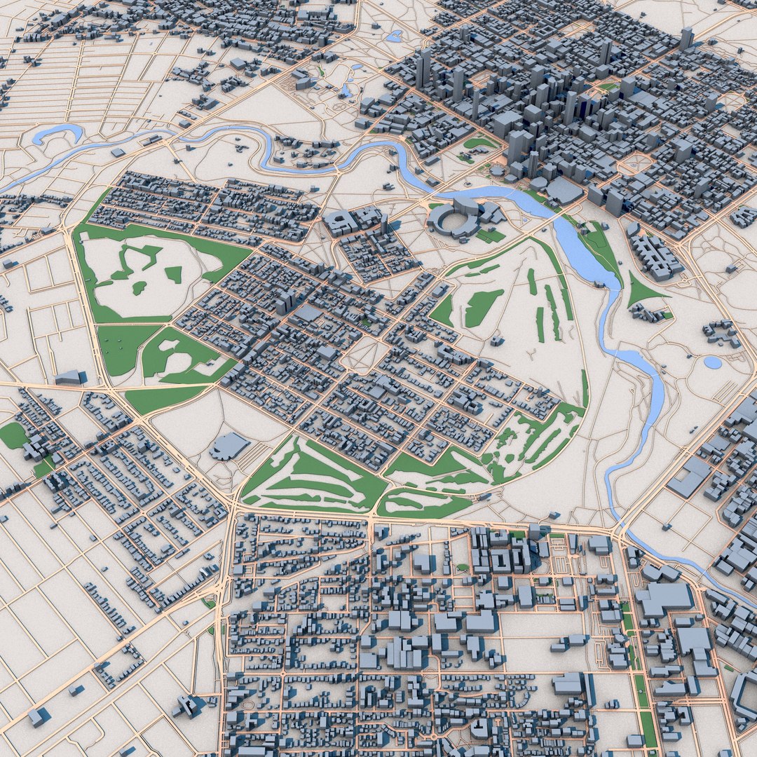 Adelaide City Australia 3D Model - TurboSquid 2347218