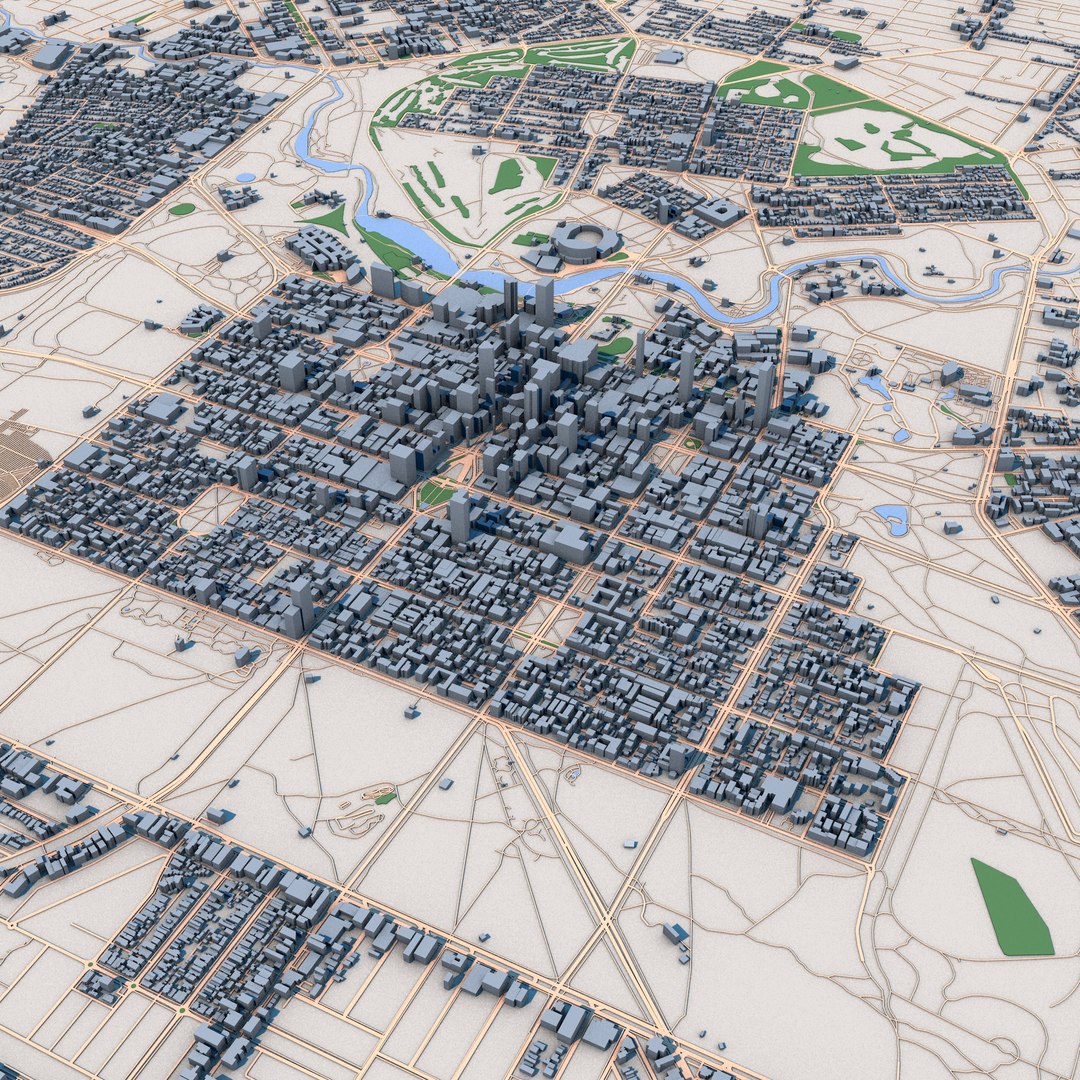 Adelaide City Australia 3D Model - TurboSquid 2347218