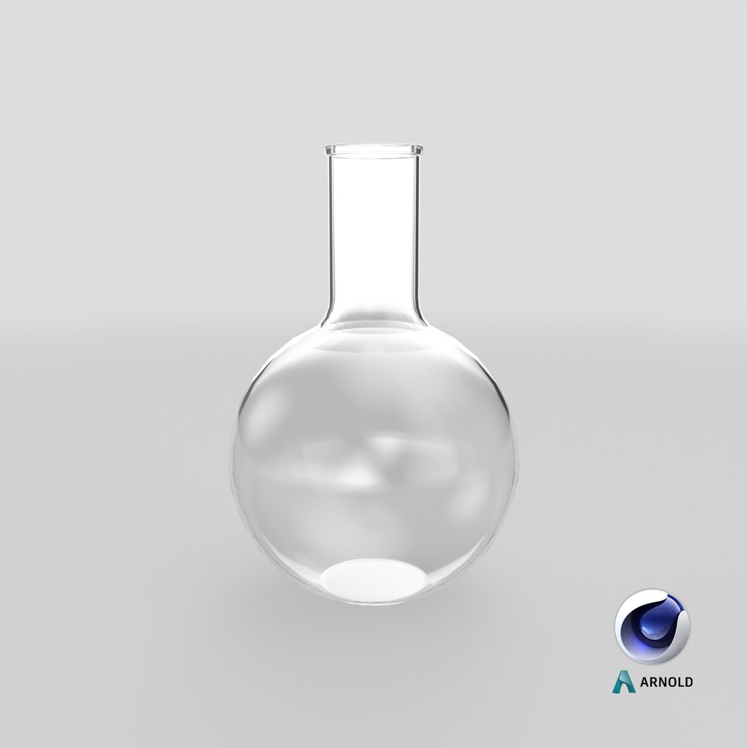 Florence Flask 01 Empty and In Use model - TurboSquid 1893469