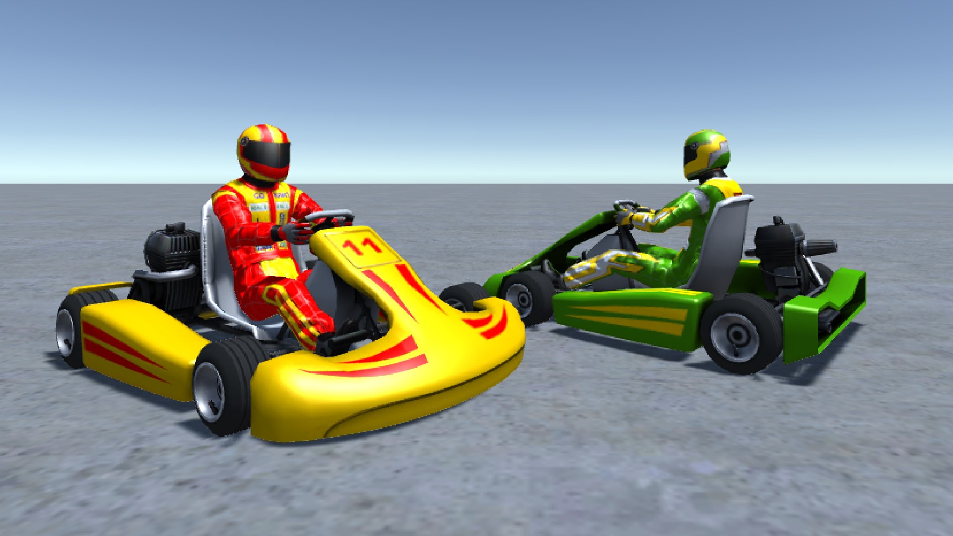 Player Kart Kar 3D Model - TurboSquid 1680373