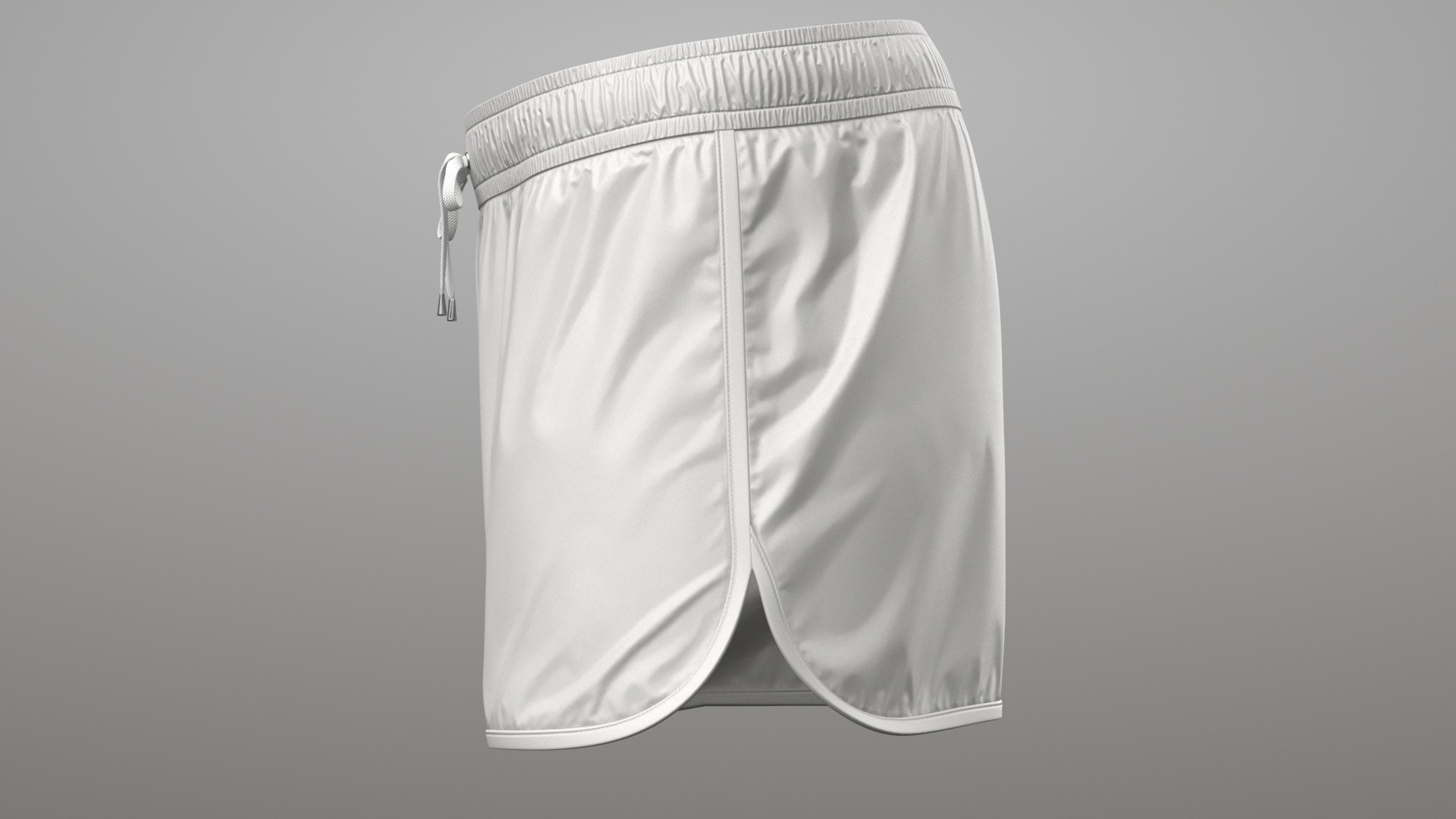 Shorts 2v White PBR 3D - TurboSquid 2053967