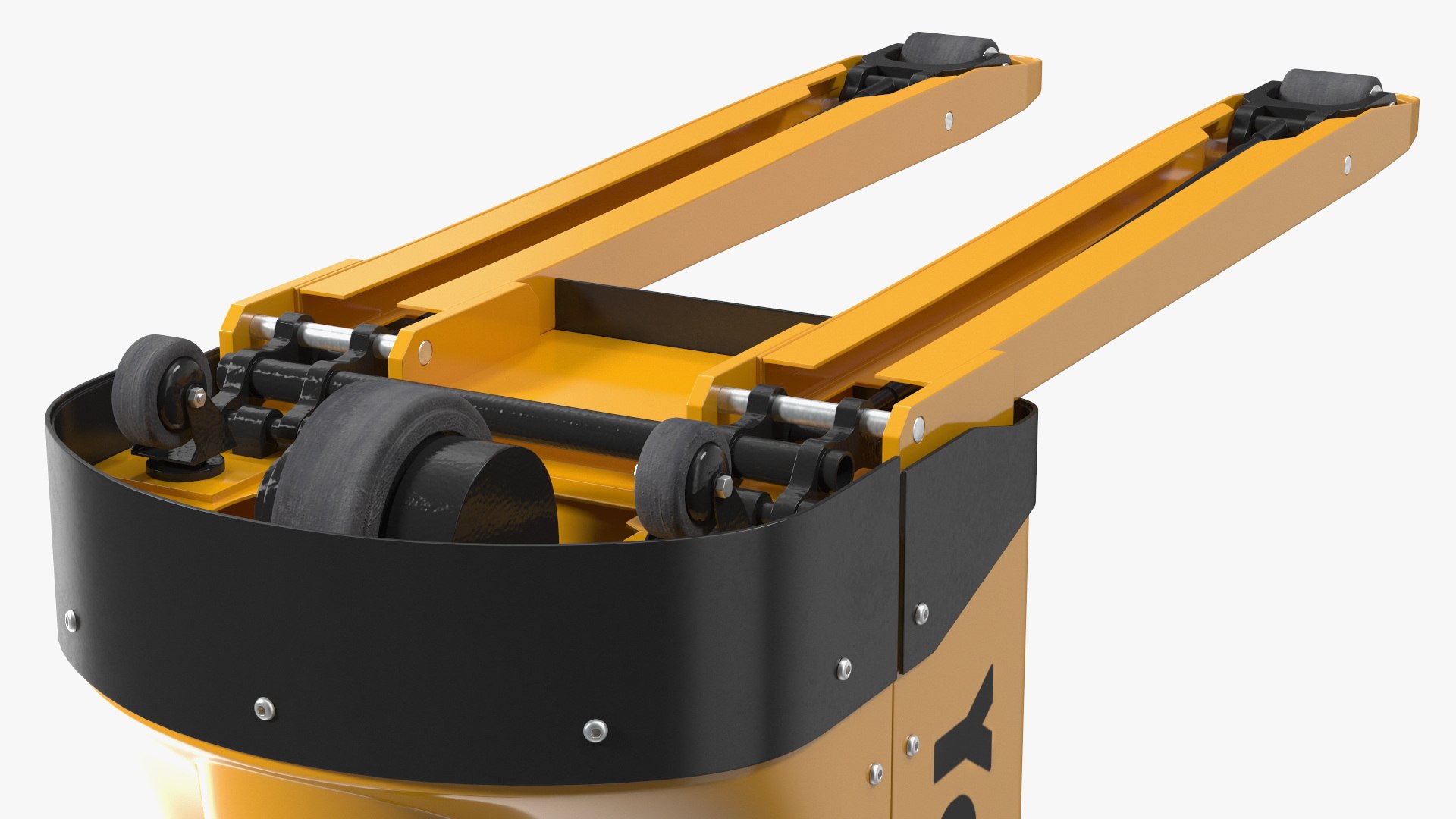 3D Fully Powered Pallet Truck Rigged Model - TurboSquid 2144101
