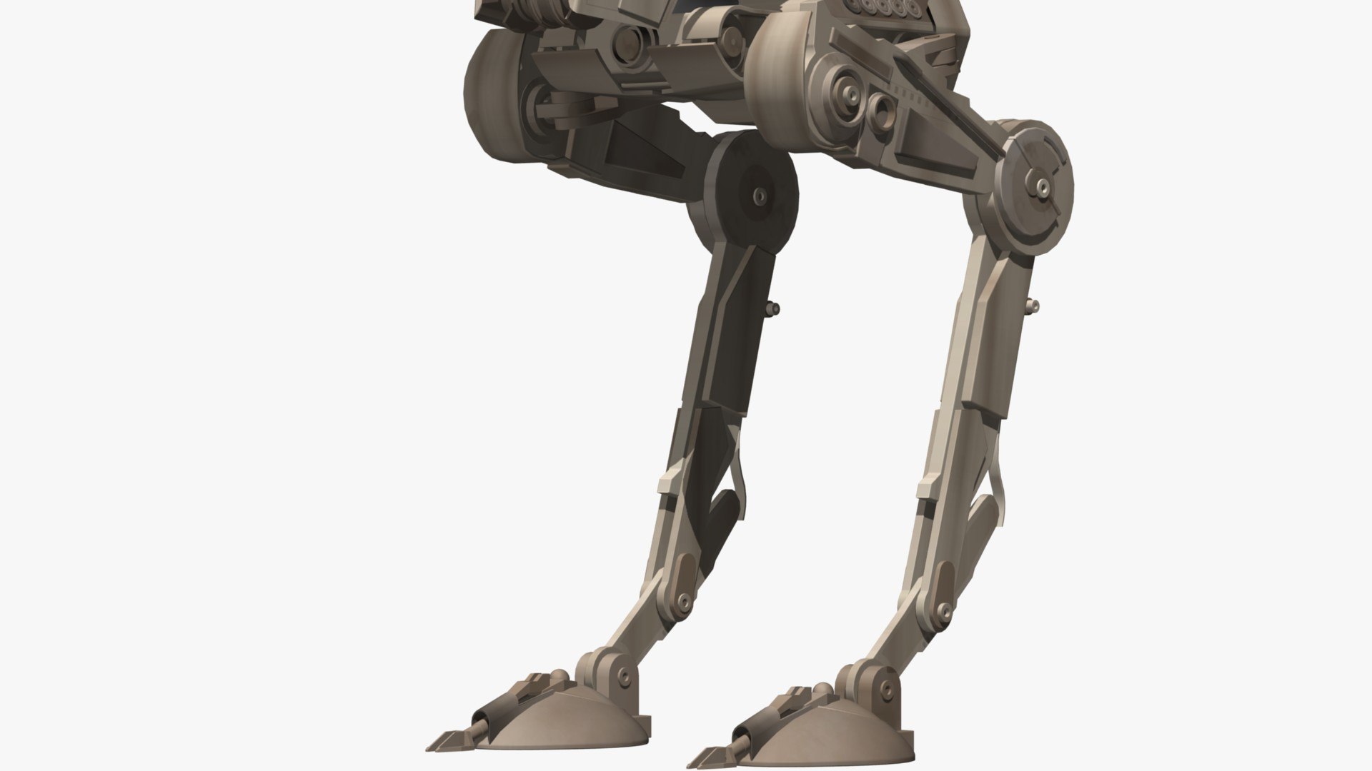 3d Star Wars Walker Model