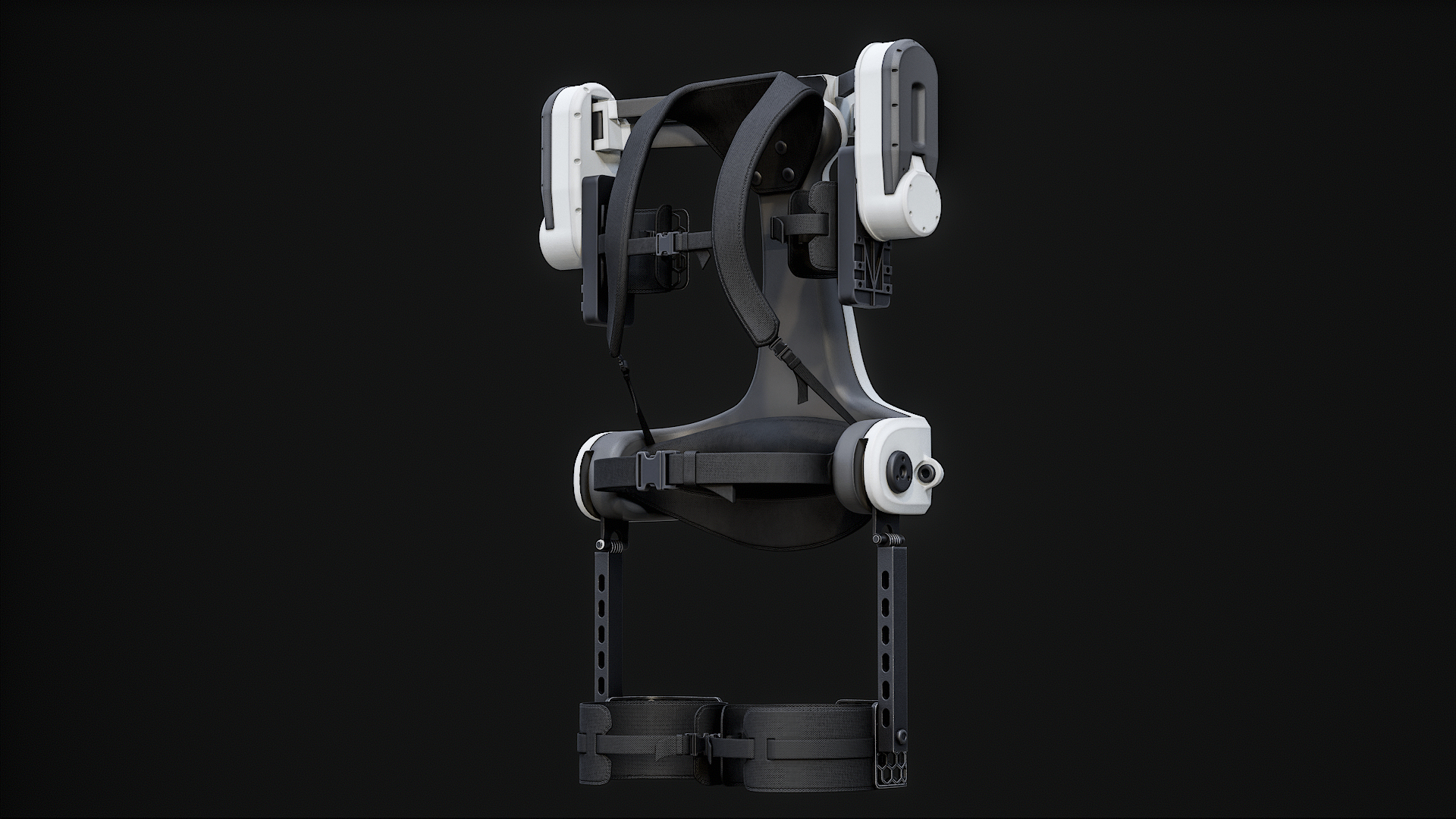 Industrial Exoskeleton Advanced PBR Model - TurboSquid 2264554