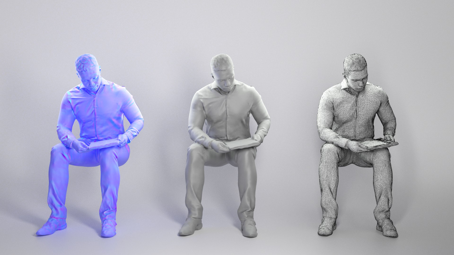 Photogrammetry Young Man 3D - TurboSquid 1592127