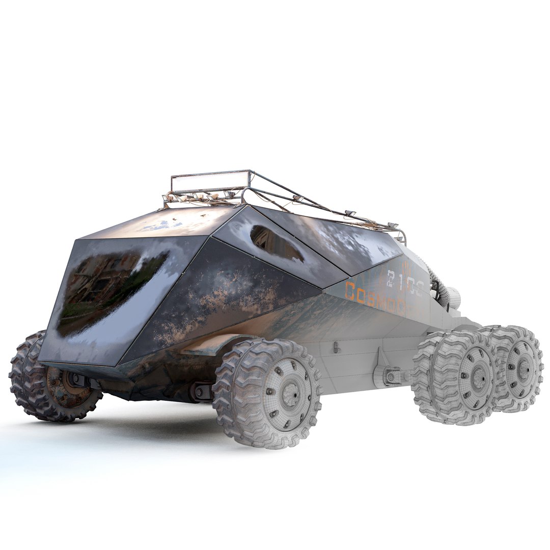 3D Space Rover - TurboSquid 2009745