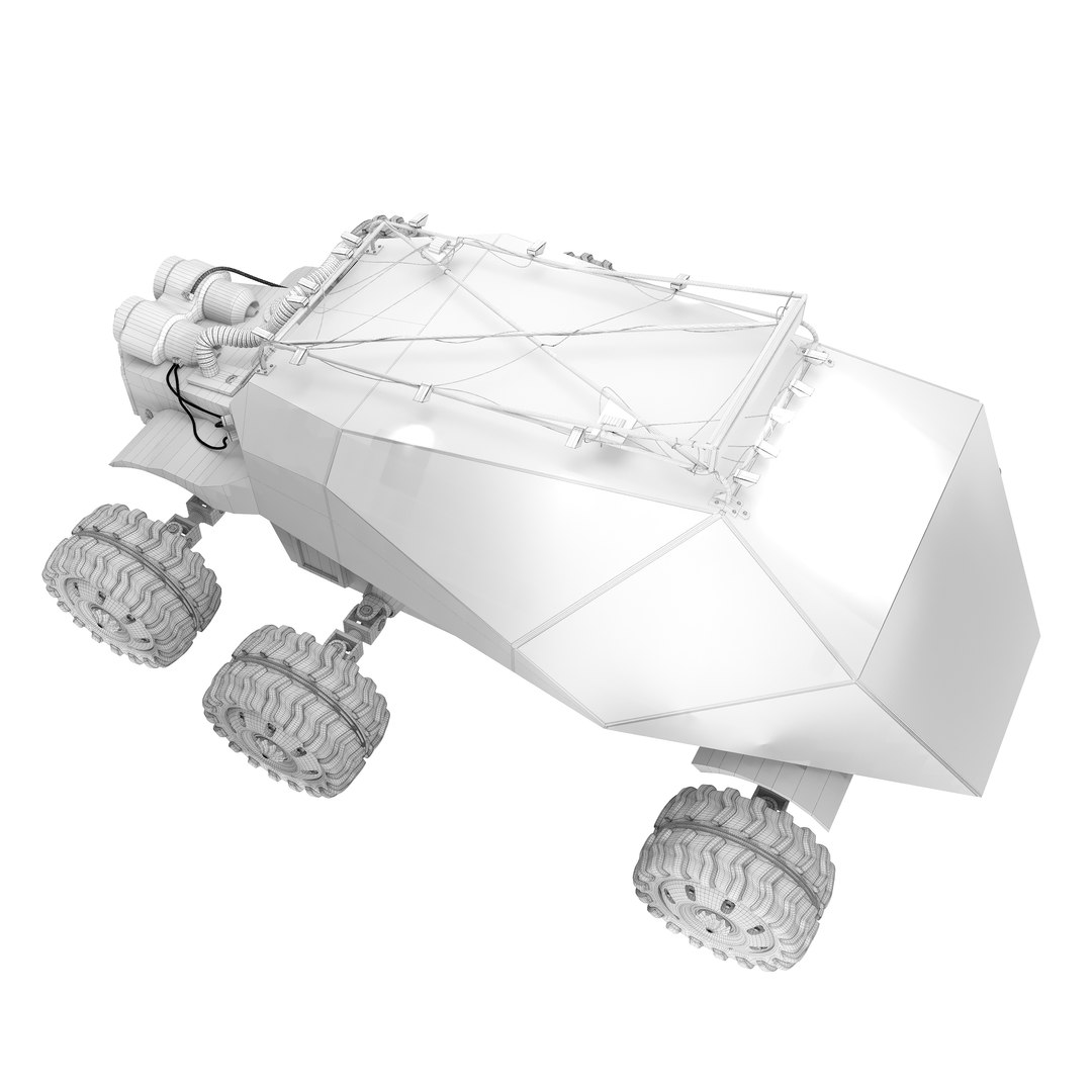 3D Space Rover - TurboSquid 2009745