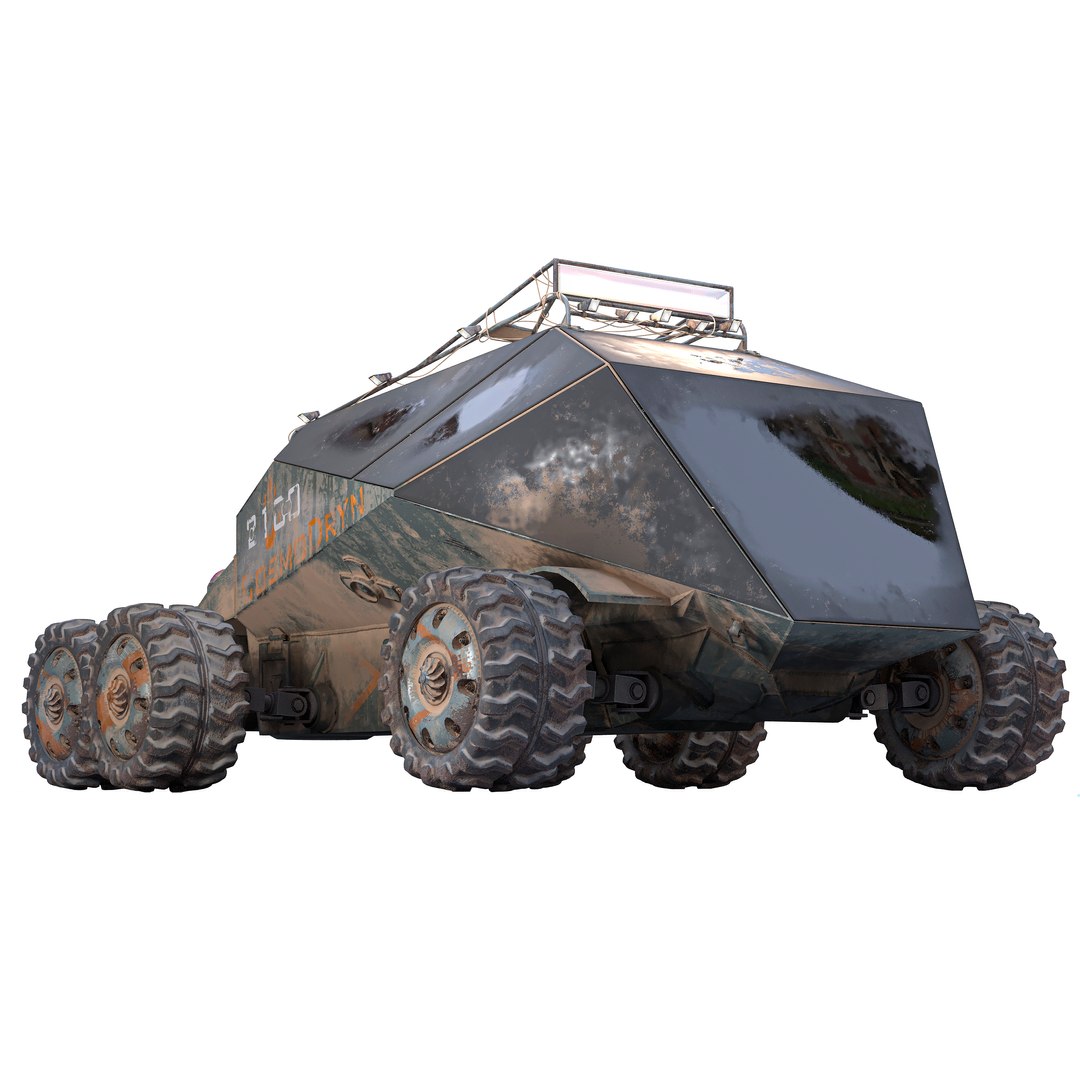 3D Space Rover - TurboSquid 2009745