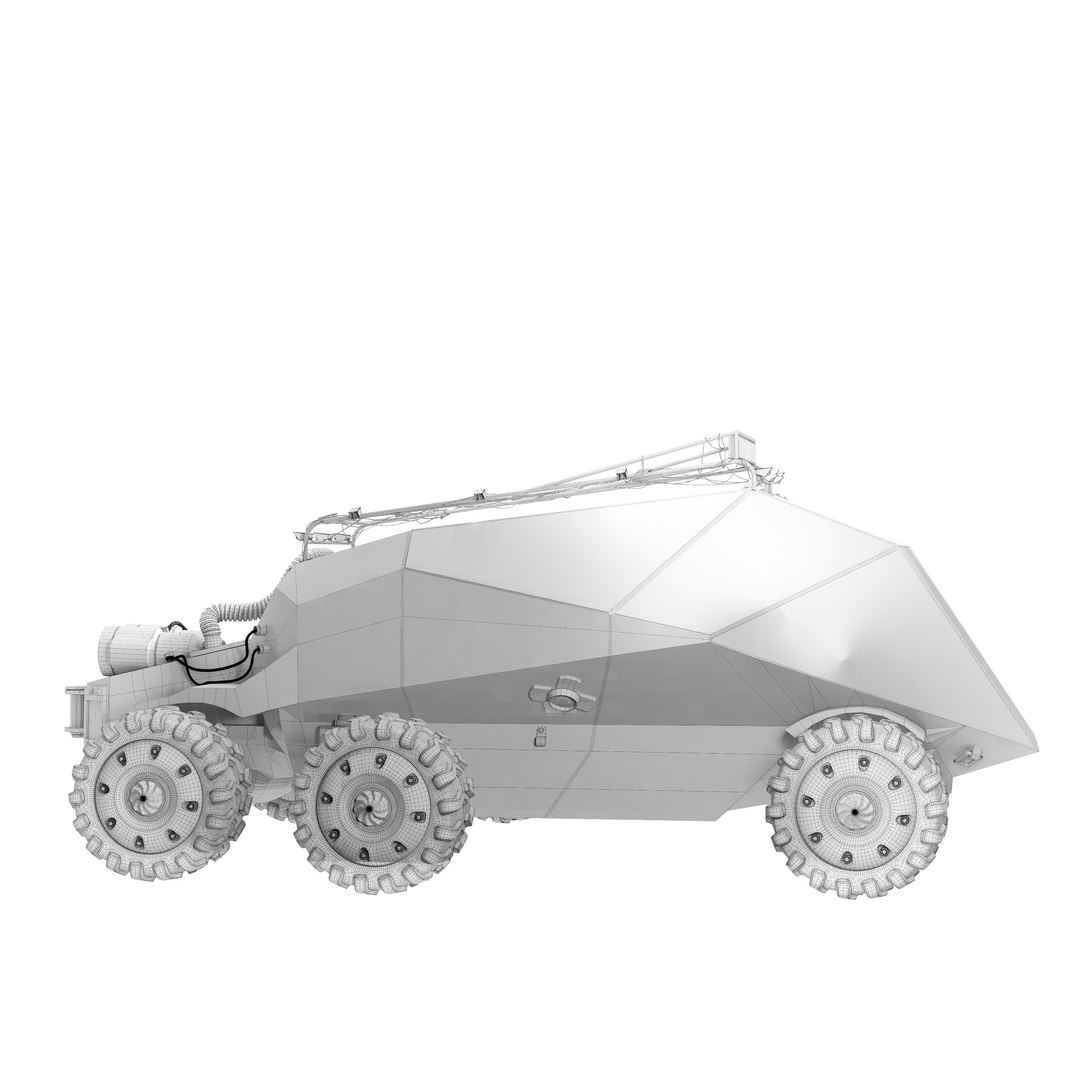 3D Space Rover - TurboSquid 2009745