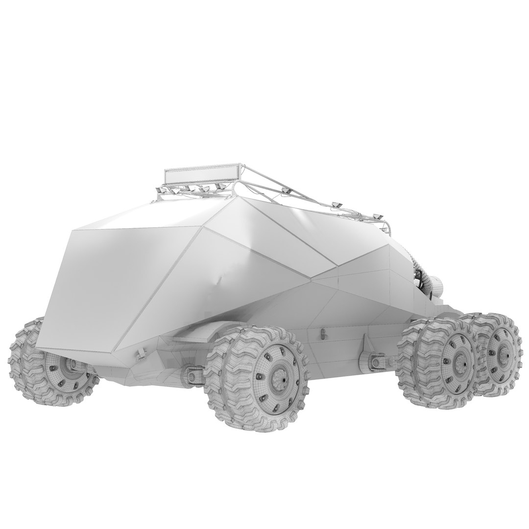 3D Space Rover - TurboSquid 2009745