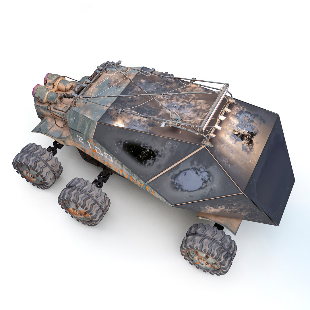 3D Space Rover - TurboSquid 2009745