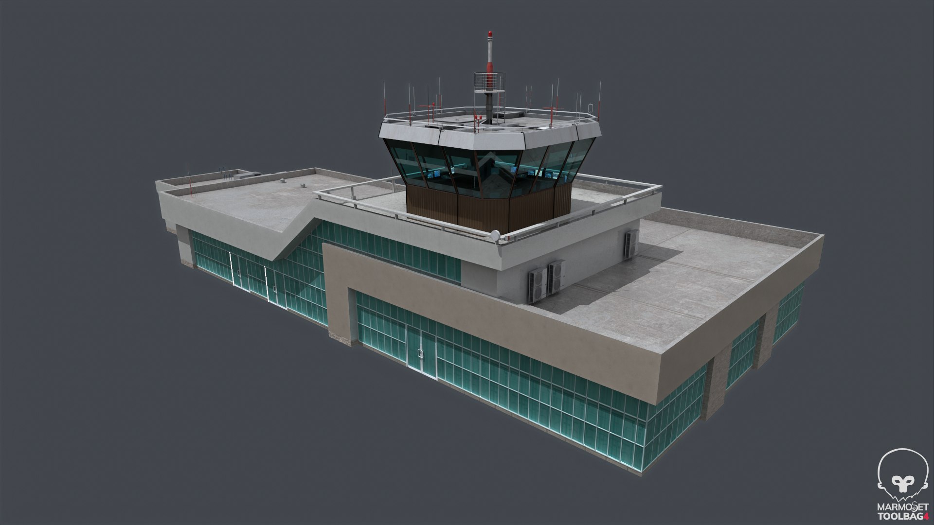 Airport Terminal 3D Model - TurboSquid 2099143