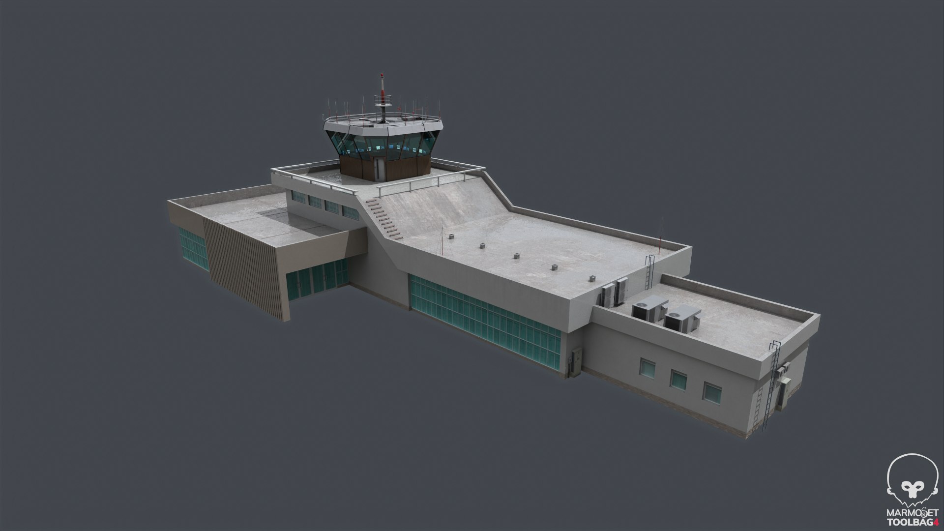Airport Terminal 3D Model - TurboSquid 2099143