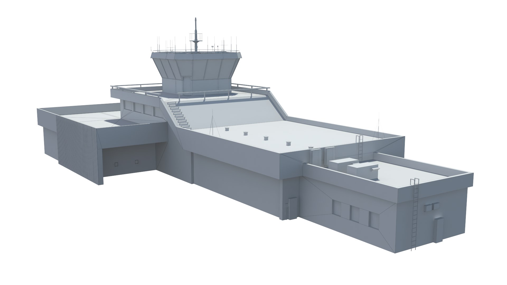 Airport Terminal 3D Model - TurboSquid 2099143