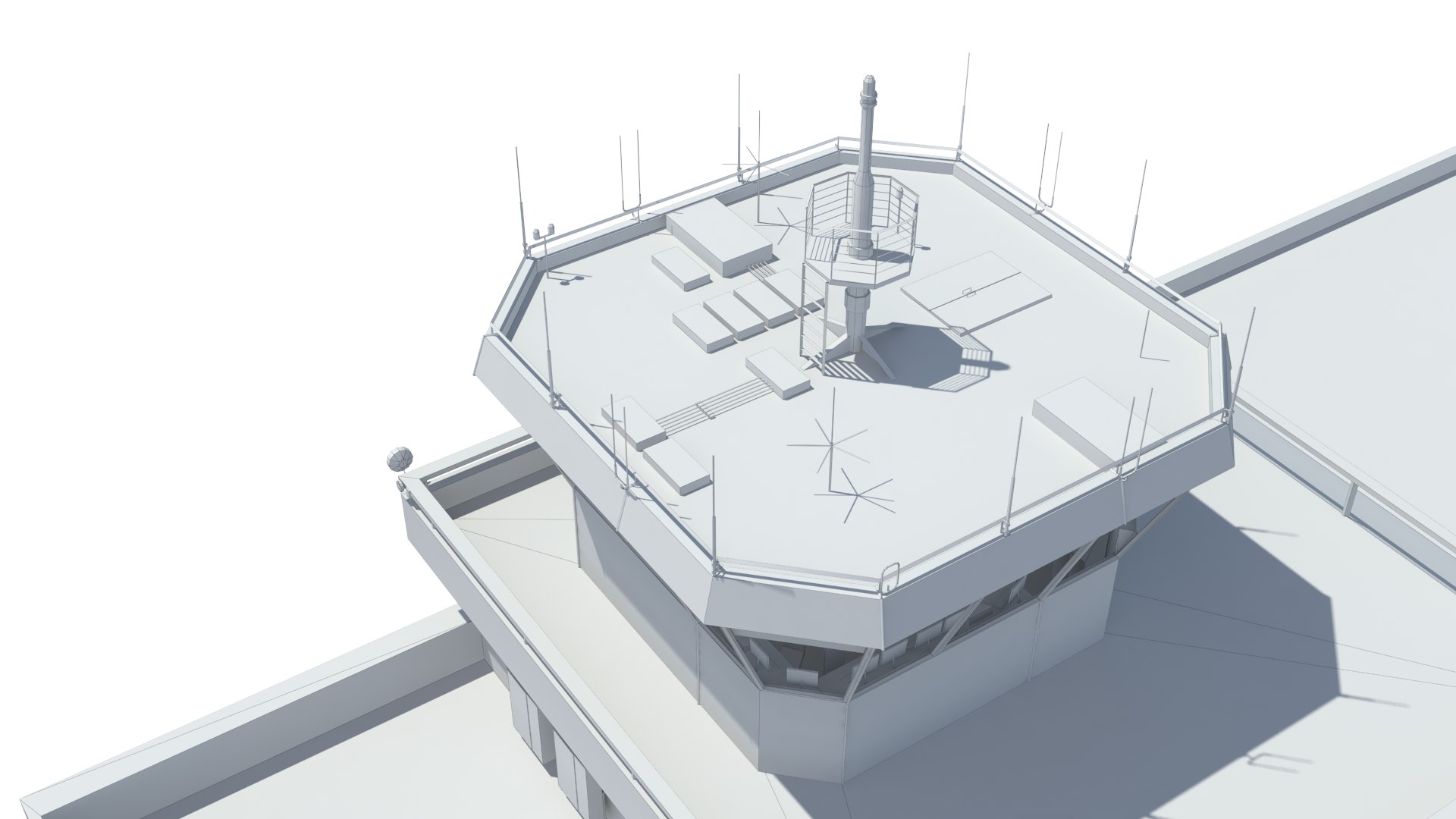 Airport Terminal 3D Model - TurboSquid 2099143