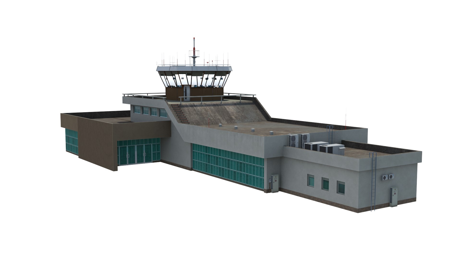 Airport Terminal 3D Model - TurboSquid 2099143