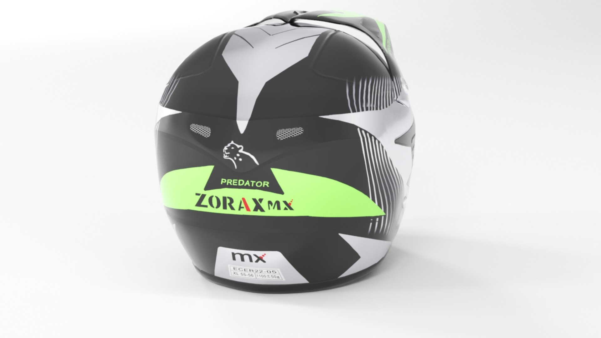 3D Zorax ZOR-X19 Green - TurboSquid 2215937