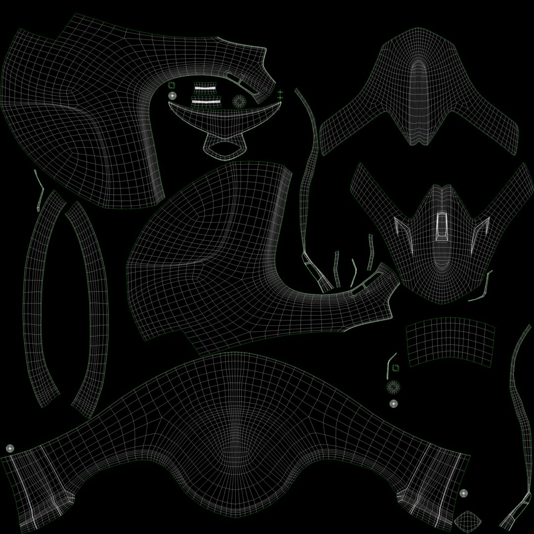 3D Zorax ZOR-X19 Green - TurboSquid 2215937