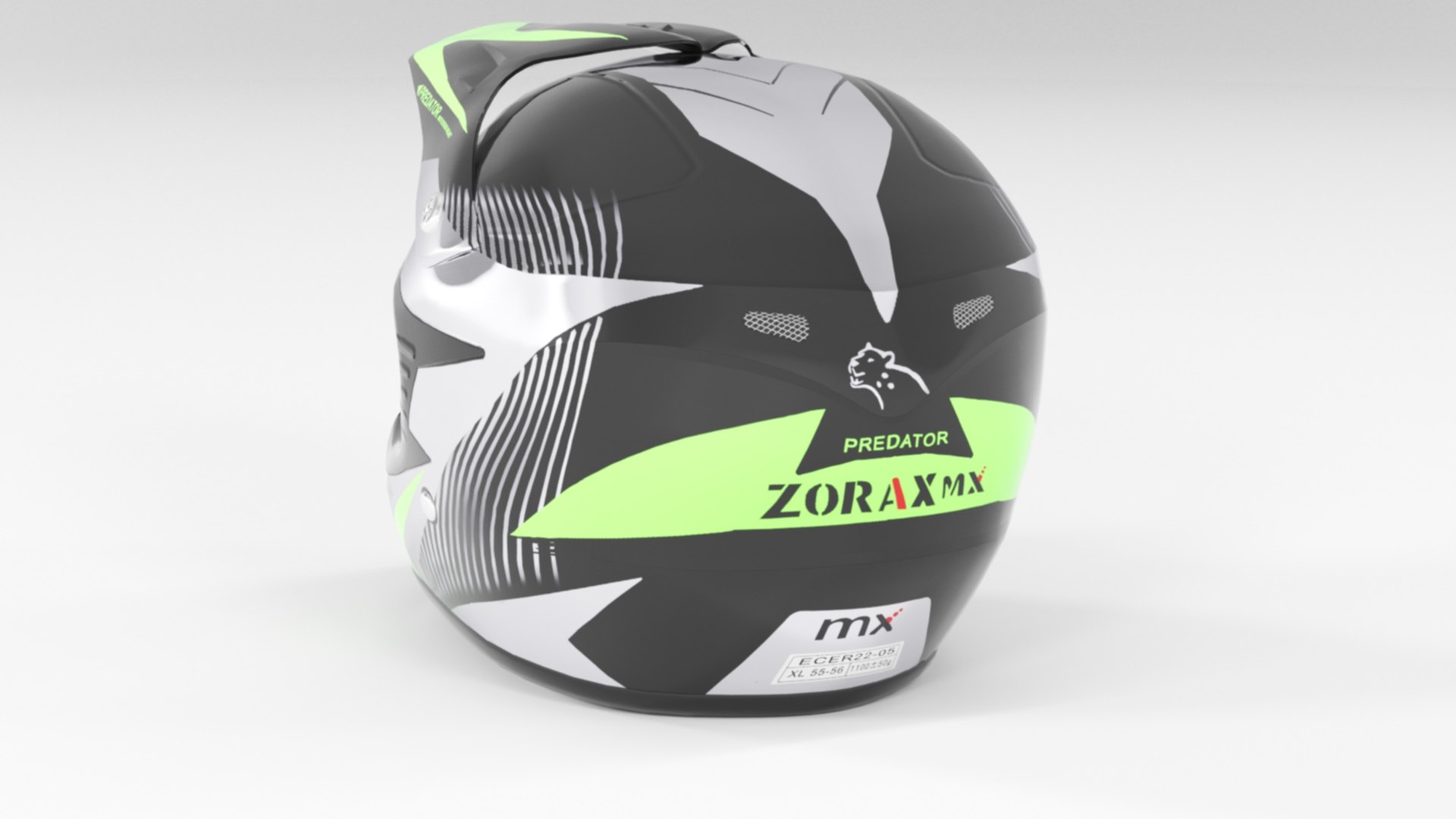 3D Zorax ZOR-X19 Green - TurboSquid 2215937