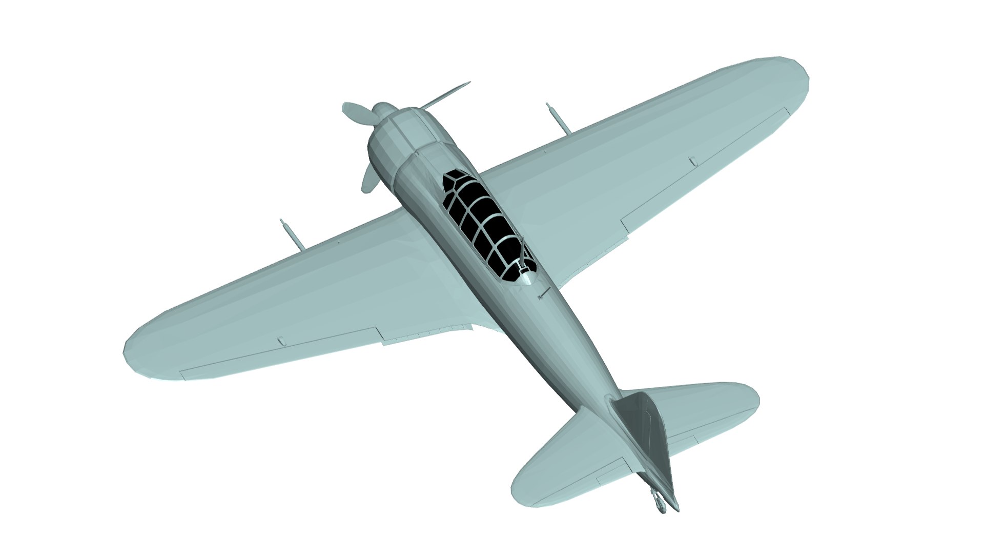 3D Mitsubishi A6M Zero Model - TurboSquid 1986742
