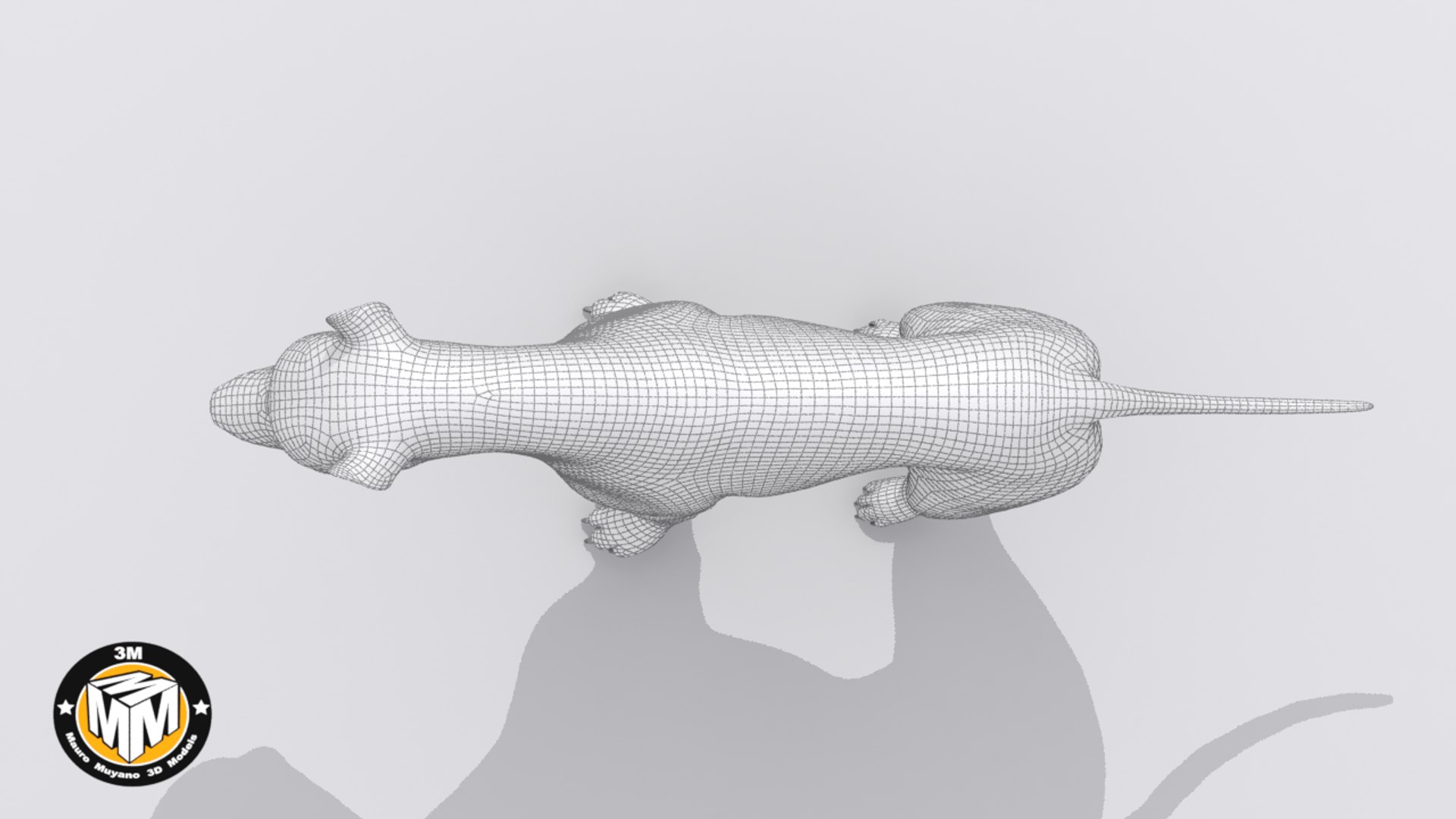 3D Protocyon Extinct Canid - TurboSquid 1277365