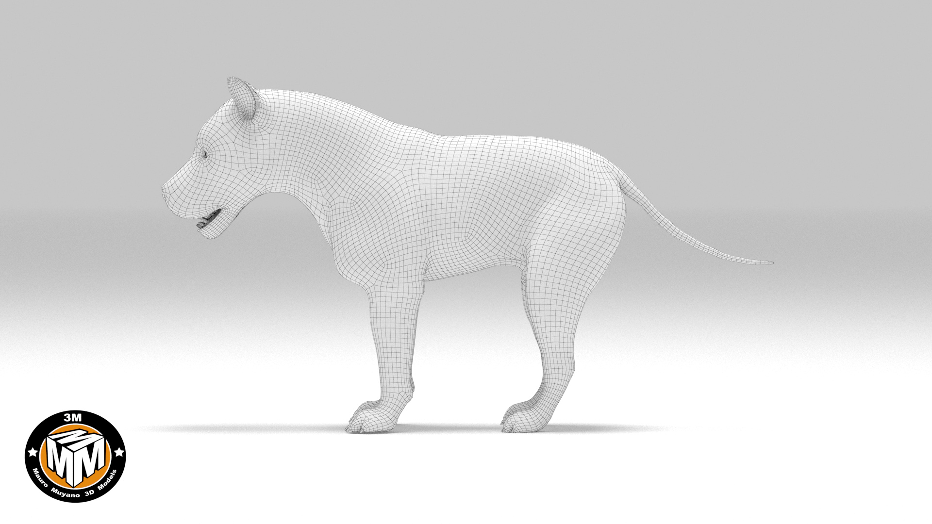3D Protocyon Extinct Canid - TurboSquid 1277365