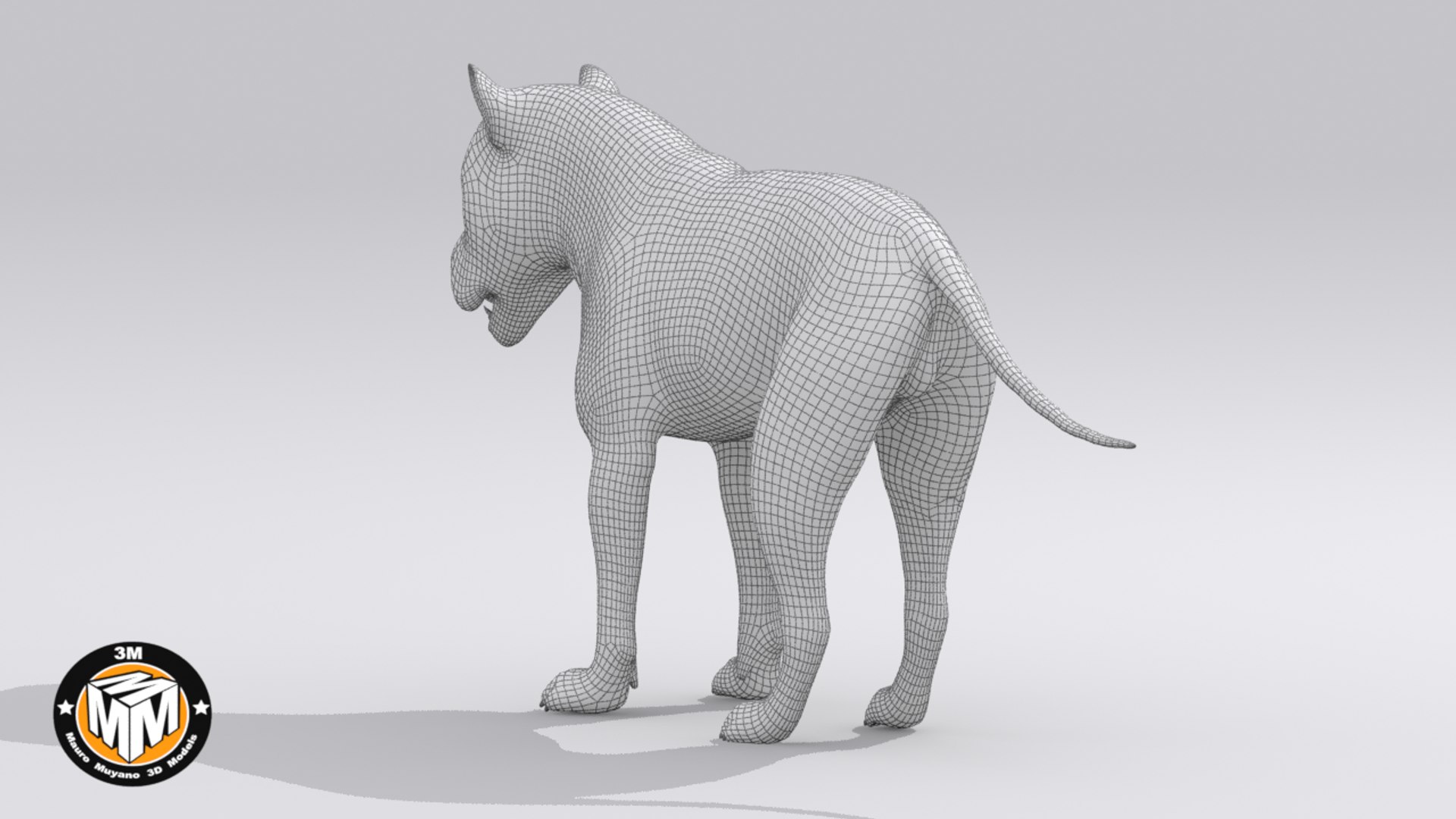 3D Protocyon Extinct Canid - TurboSquid 1277365