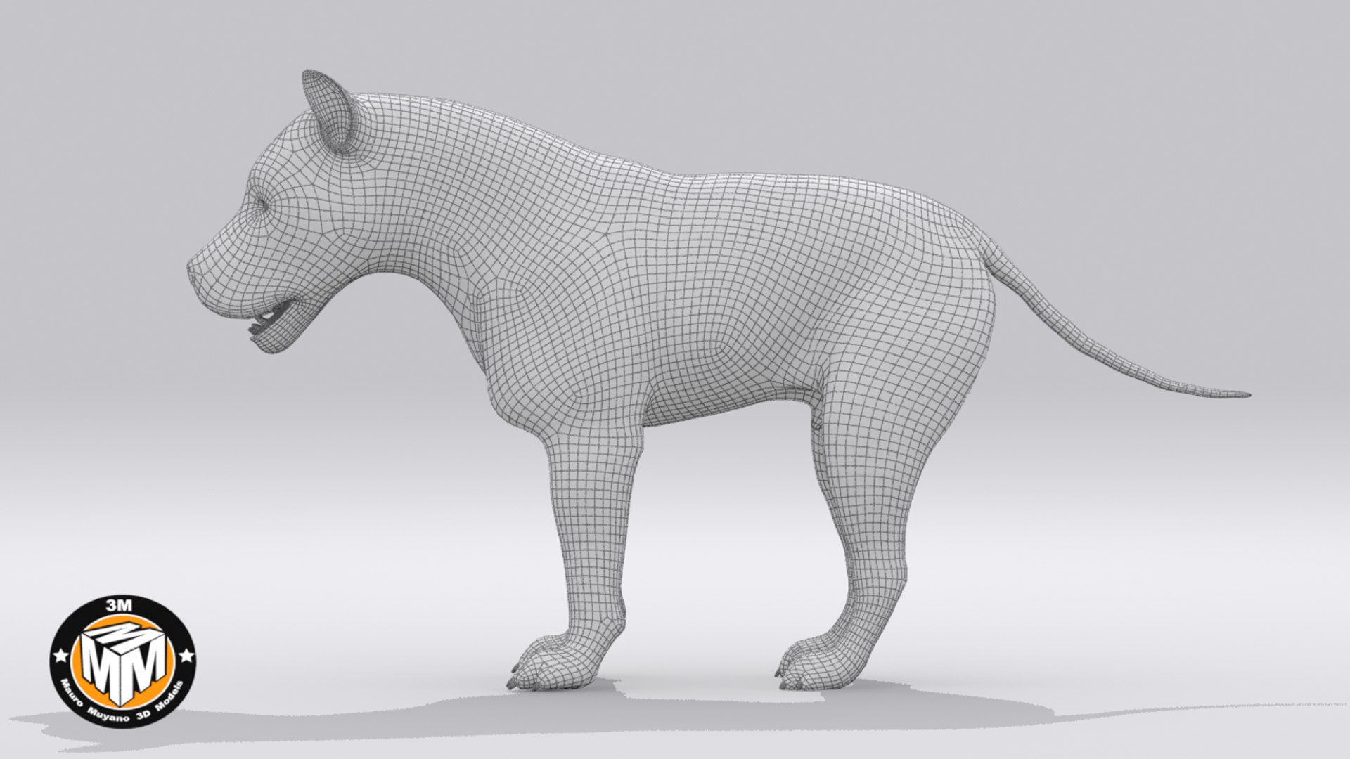 3D Protocyon Extinct Canid - TurboSquid 1277365
