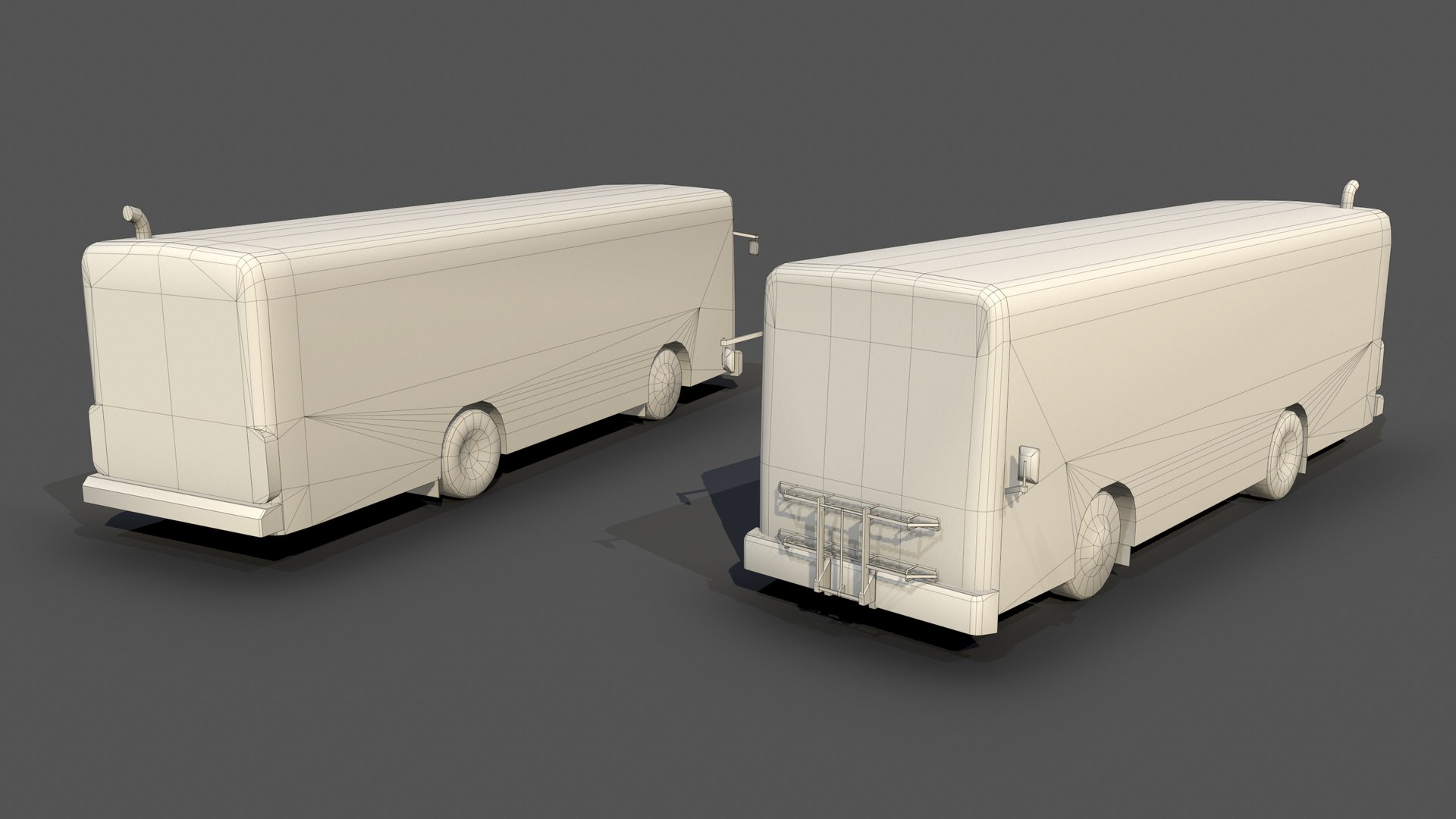 3D Gillig G18e Shuttle Bus Model - TurboSquid 1407893