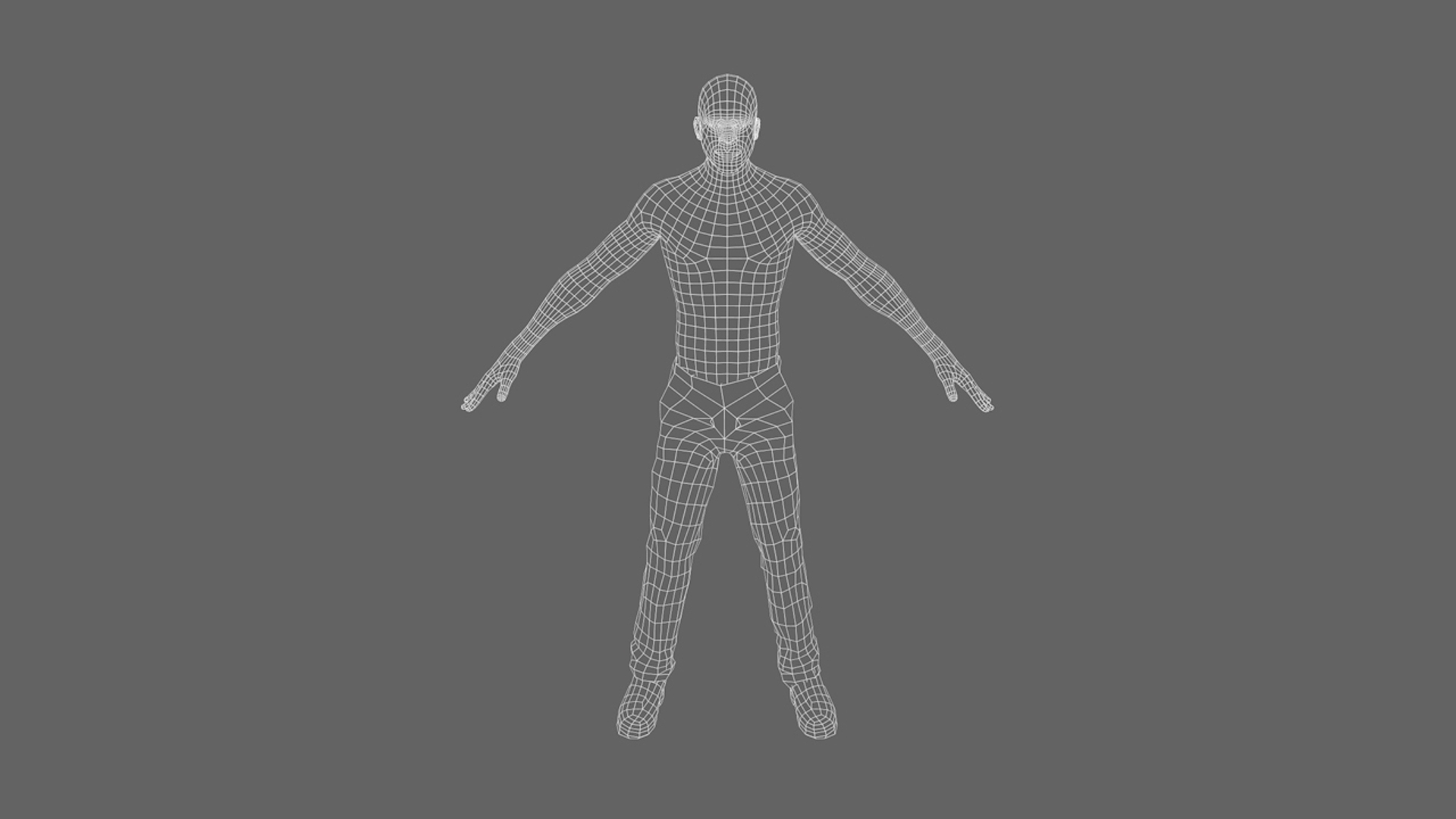 Character Male - Rigged 3ds