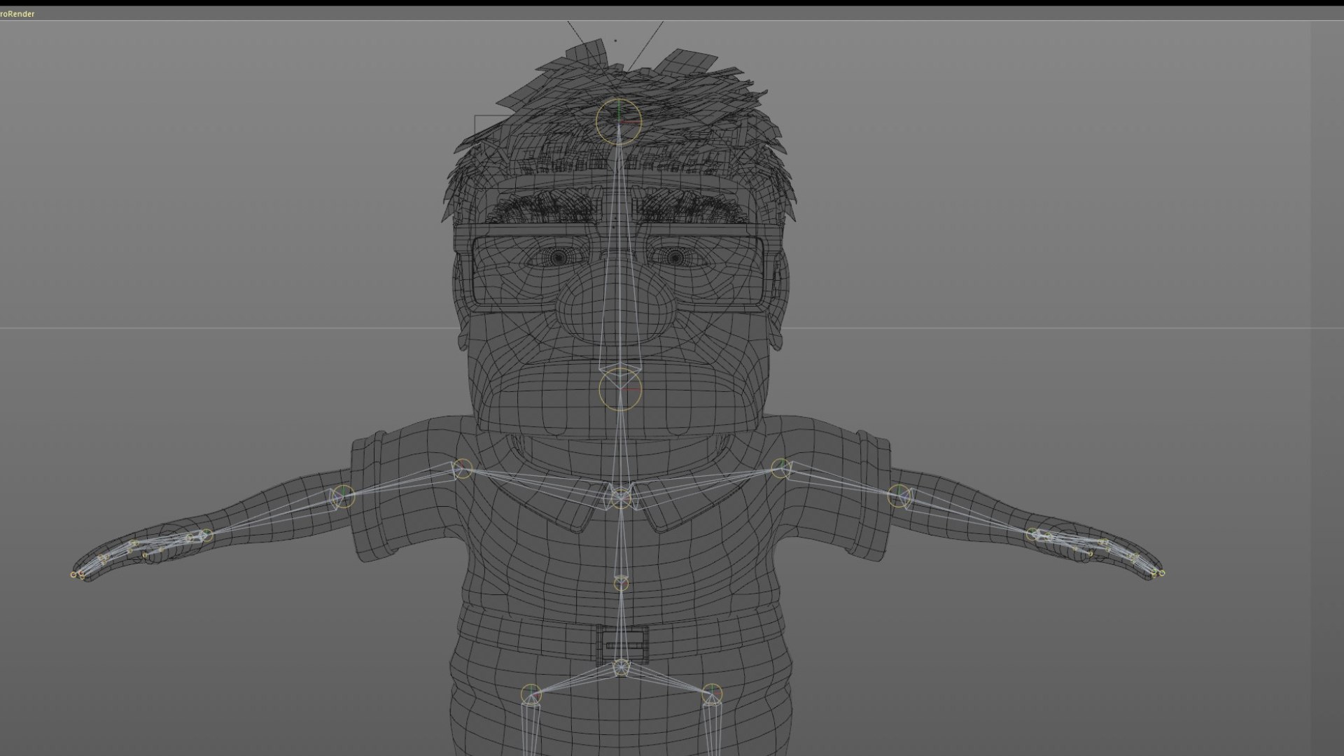 3D Model Of Carl Fredricksen - Up Movie 3D Model - TurboSquid 2202867